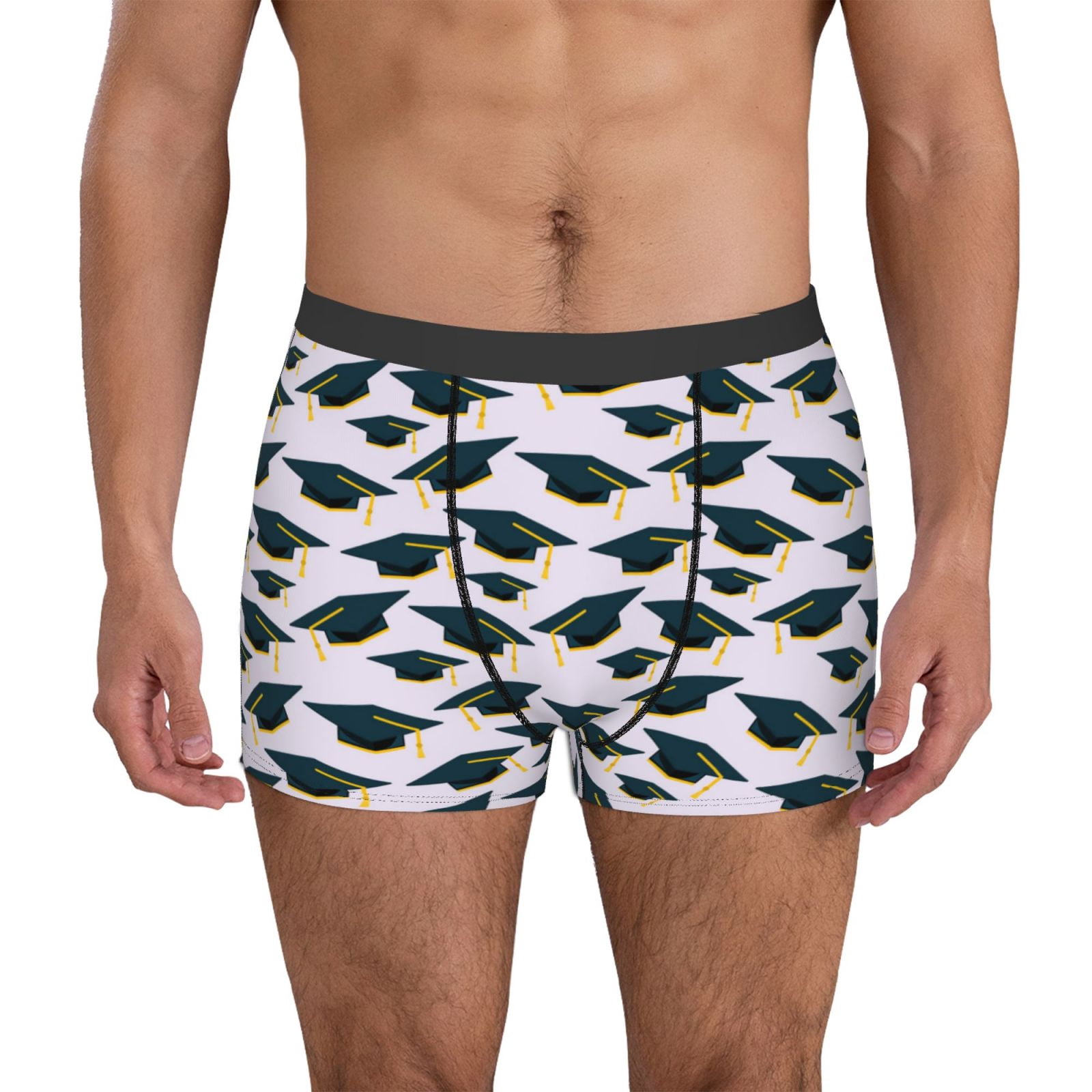 Fotbe Graduation Hats Men’s Total Support Pouch Boxer Briefs, X-Temp ...
