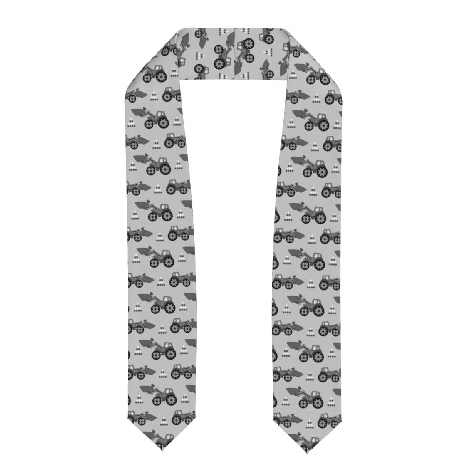 Fotbe Gray Tractor Printed Class of 2024 Graduation Stole - Walmart.com