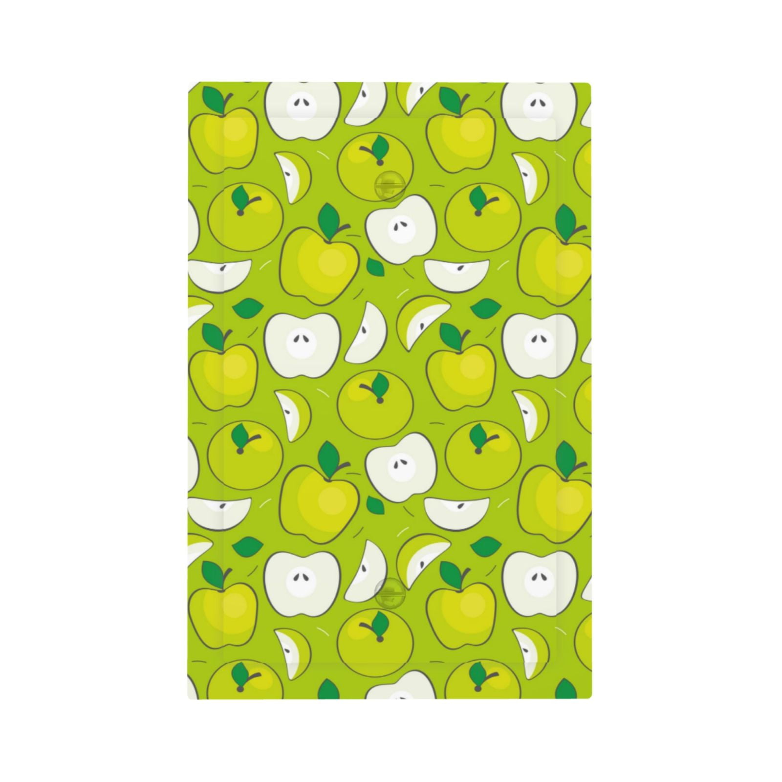 Fotbe Green Apple Print Duplex Receptacle Wall Plate, 1-Gang 5.0" x3.0 ...
