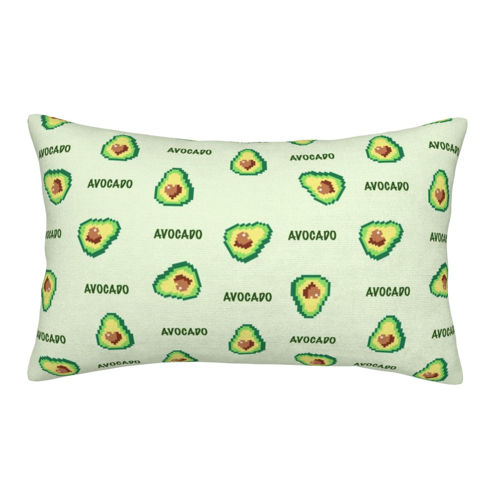 Fotbe Green Avocado Pillow Cases - Envelope Closure - Luxury, Extra ...