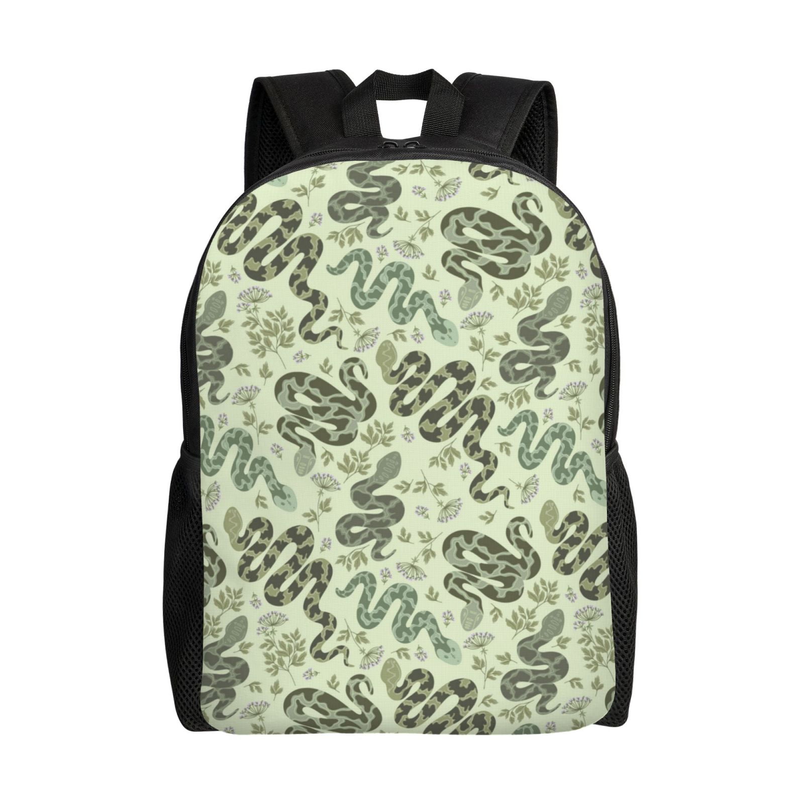 Fotbe Green Snake Travel Laptop Backpack, Business Slim Sturdy Laptops ...