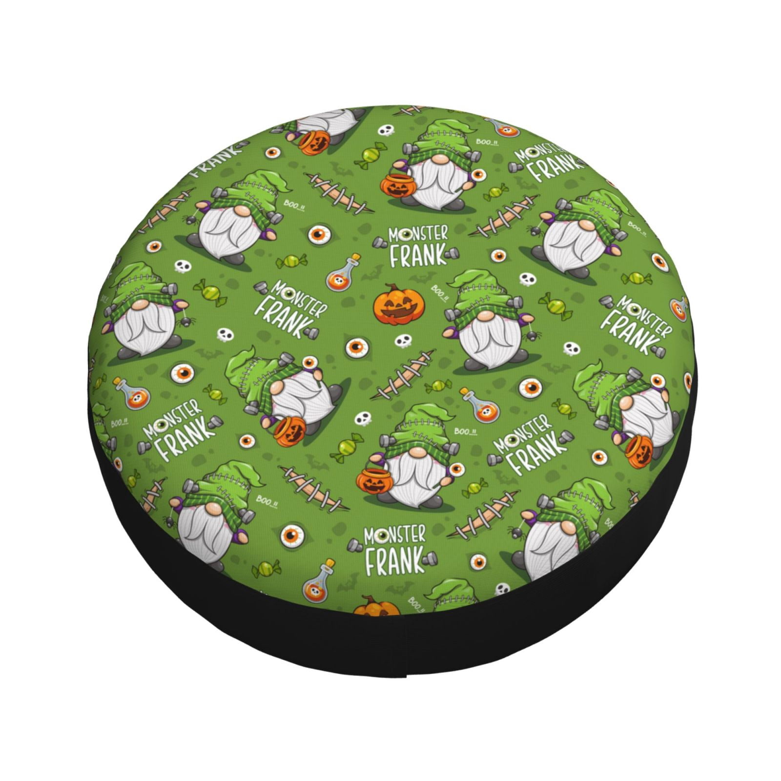 Fotbe Halloween Monster Gnome Spare Tire Cover Thickening Universal Fit ...