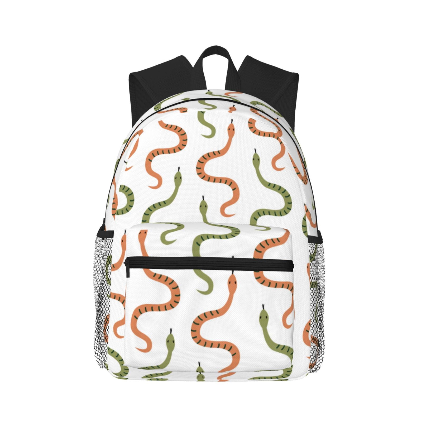 Fotbe Hand Drawn Snake Lightweight Casual Laptop Backpack for Men and ...
