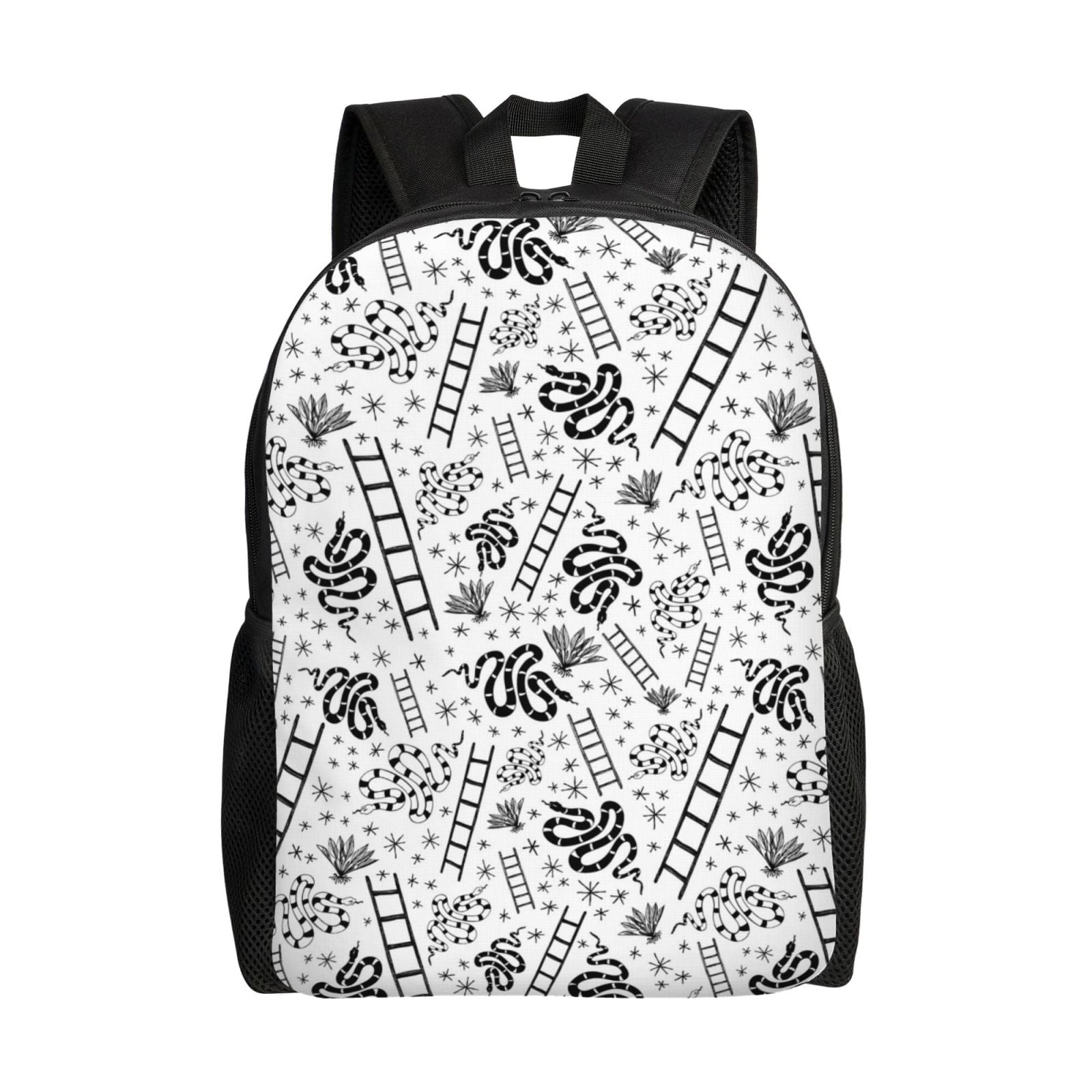 Fotbe Hand Drawn Snake Travel Laptop Backpack, Business Slim Sturdy ...