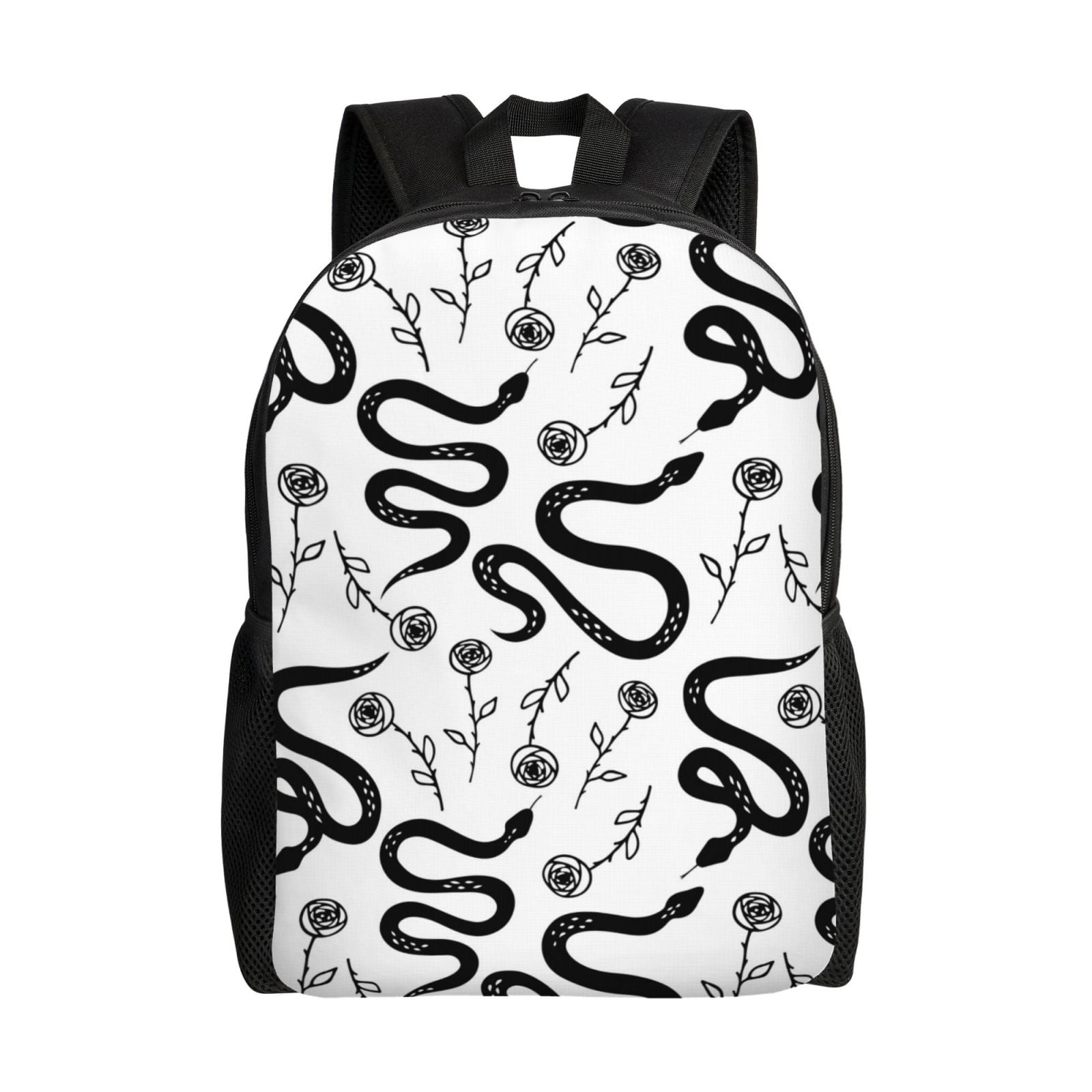 Fotbe Hand Drawn Snake Travel Laptop Backpack, Business Slim Sturdy ...