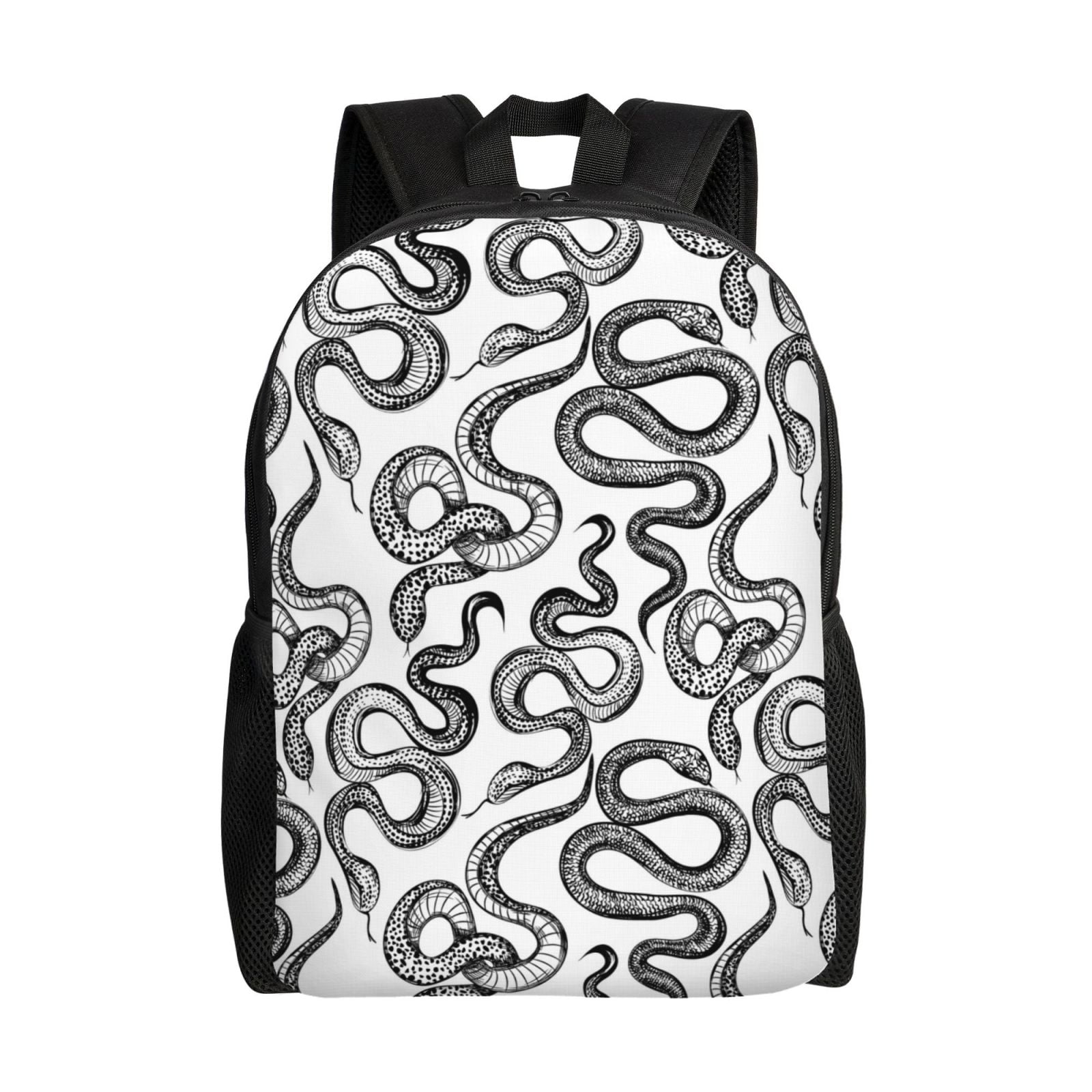 Fotbe Hand Drawn Snake Travel Laptop Backpack, Business Slim Sturdy ...