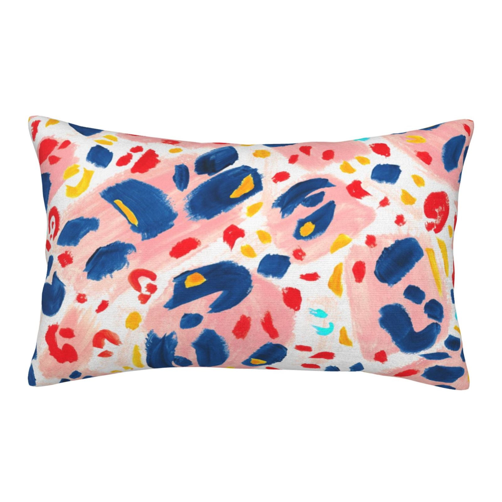 Fotbe Hand Painted Abstract Leopard Print Pillow Cases - Envelope ...