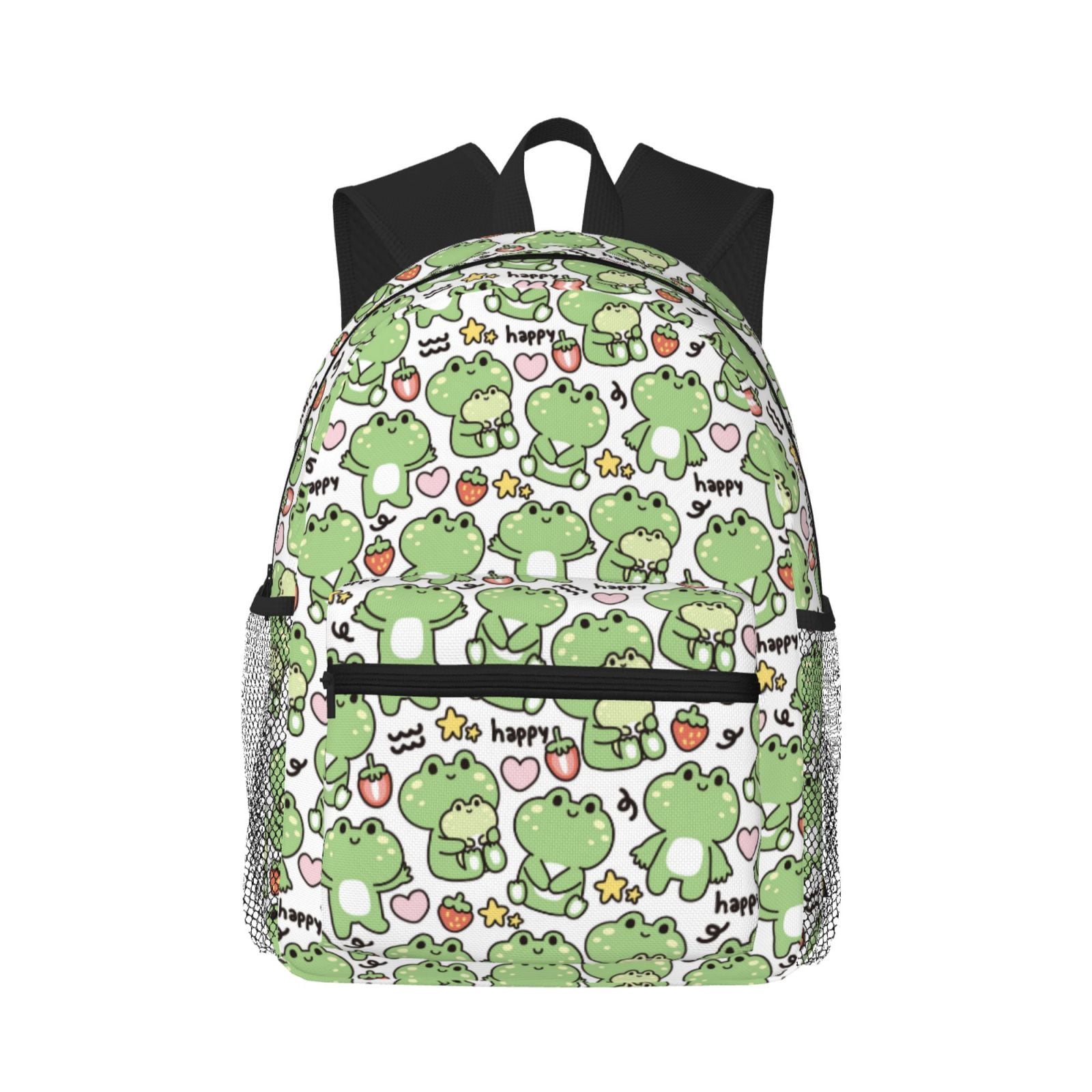 Fotbe Happy Frogs Lightweight Casual Laptop Backpack for Men and Women ...