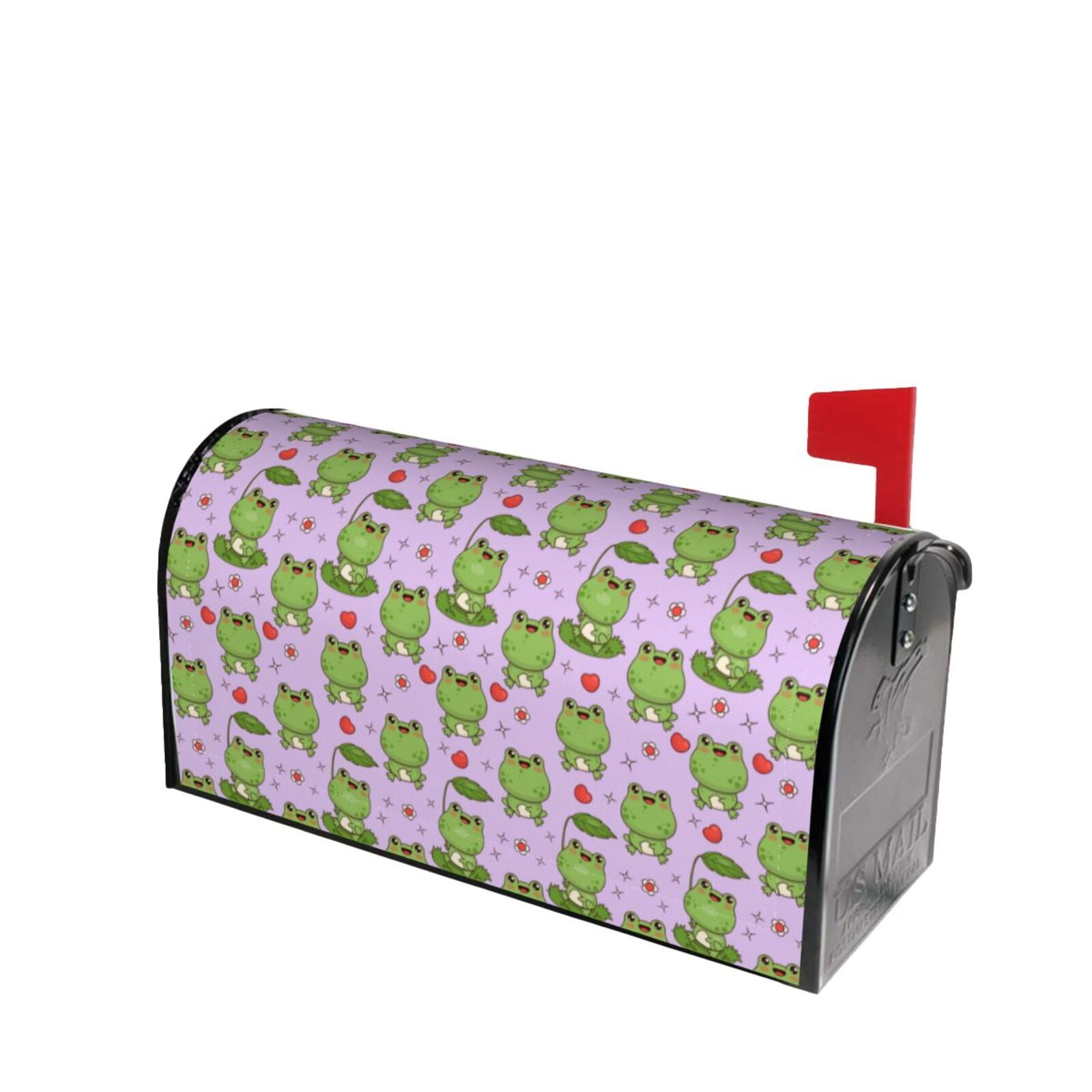 Fotbe Happy Frogs1 Mailbox Covers Post Letter Box Cover Garden Decor ...