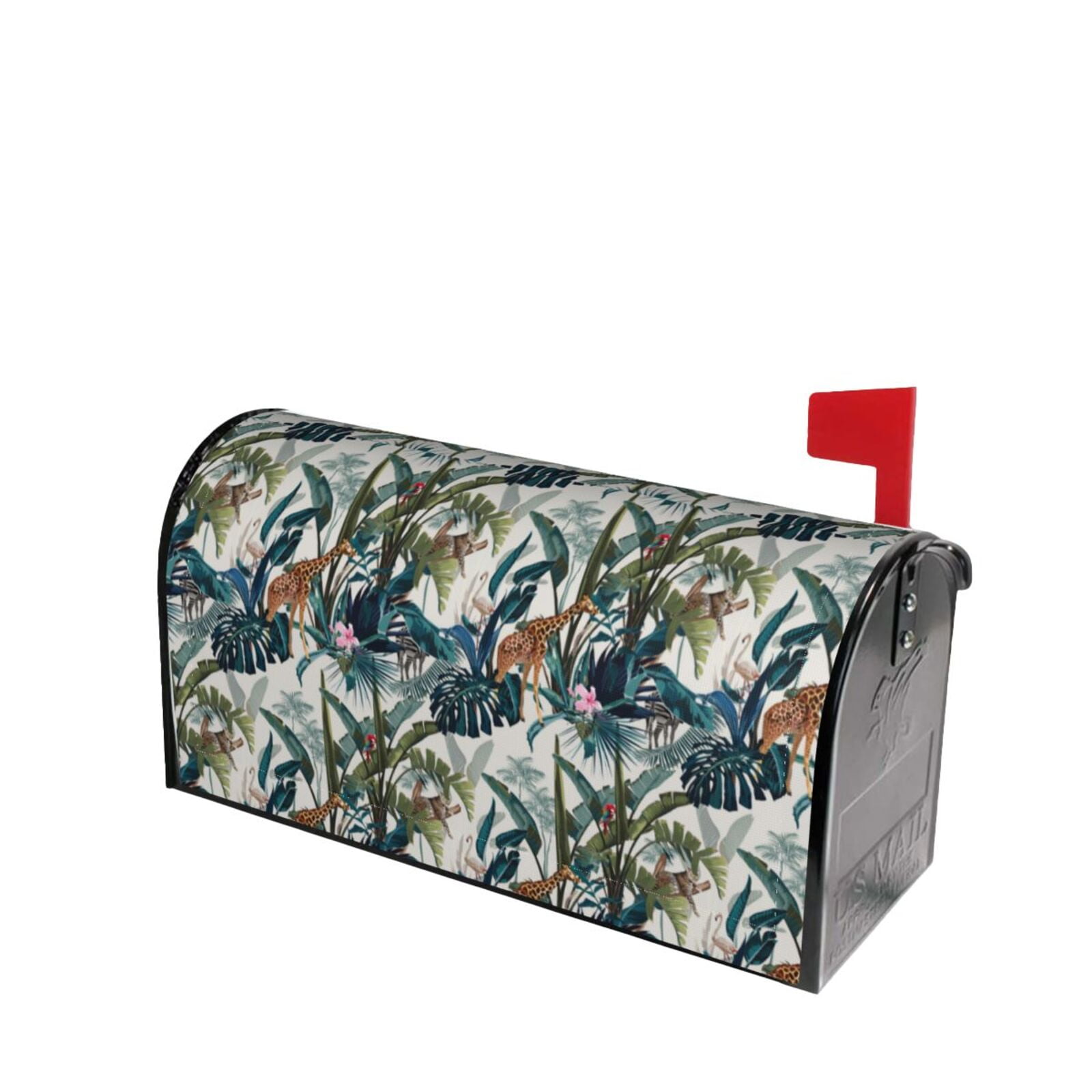 Fotbe Hawaiian Style Mailbox Covers Post Letter Box Cover Garden Decor ...