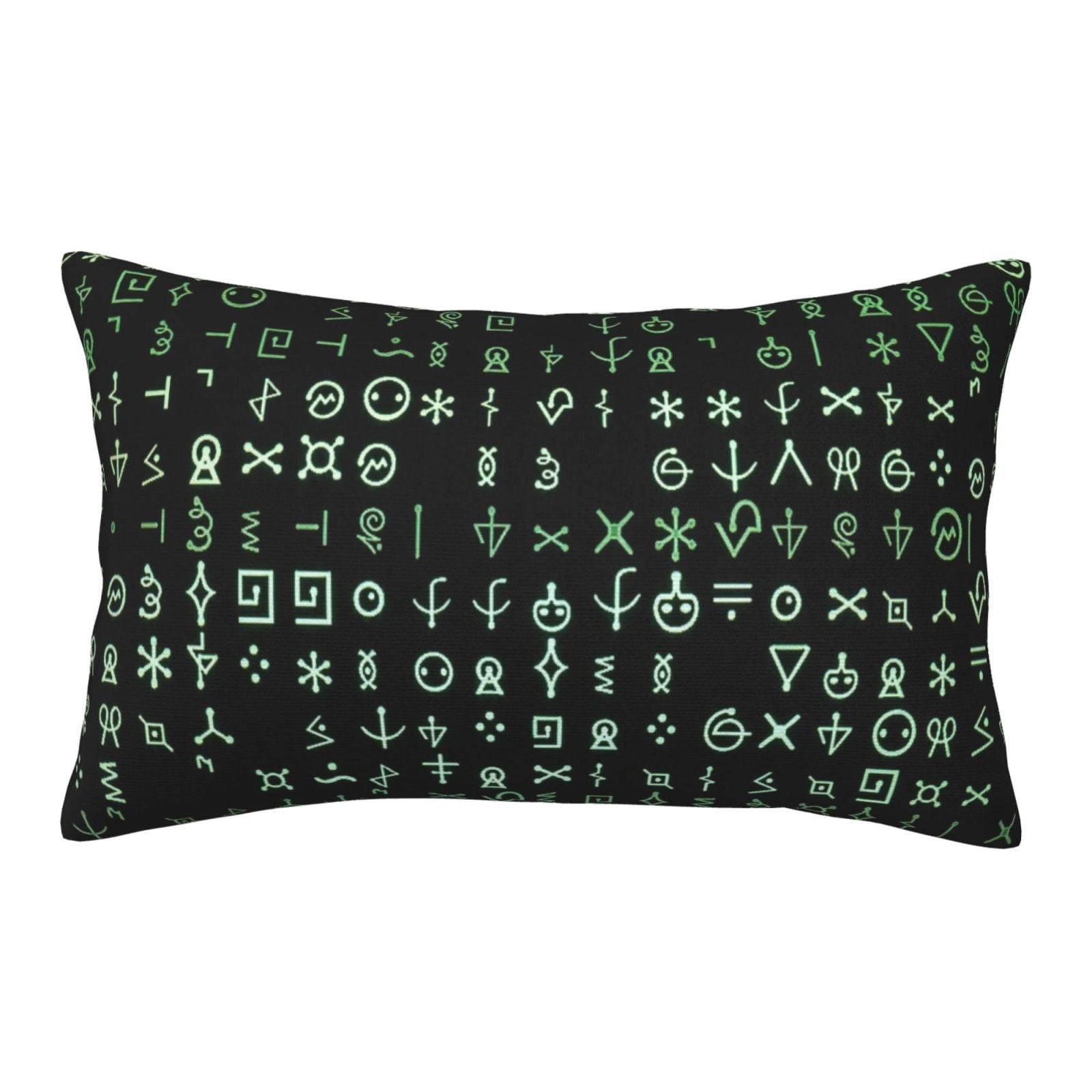 Fotbe Hieroglyphic Symbols Pattern Pillow Cases - Envelope Closure ...