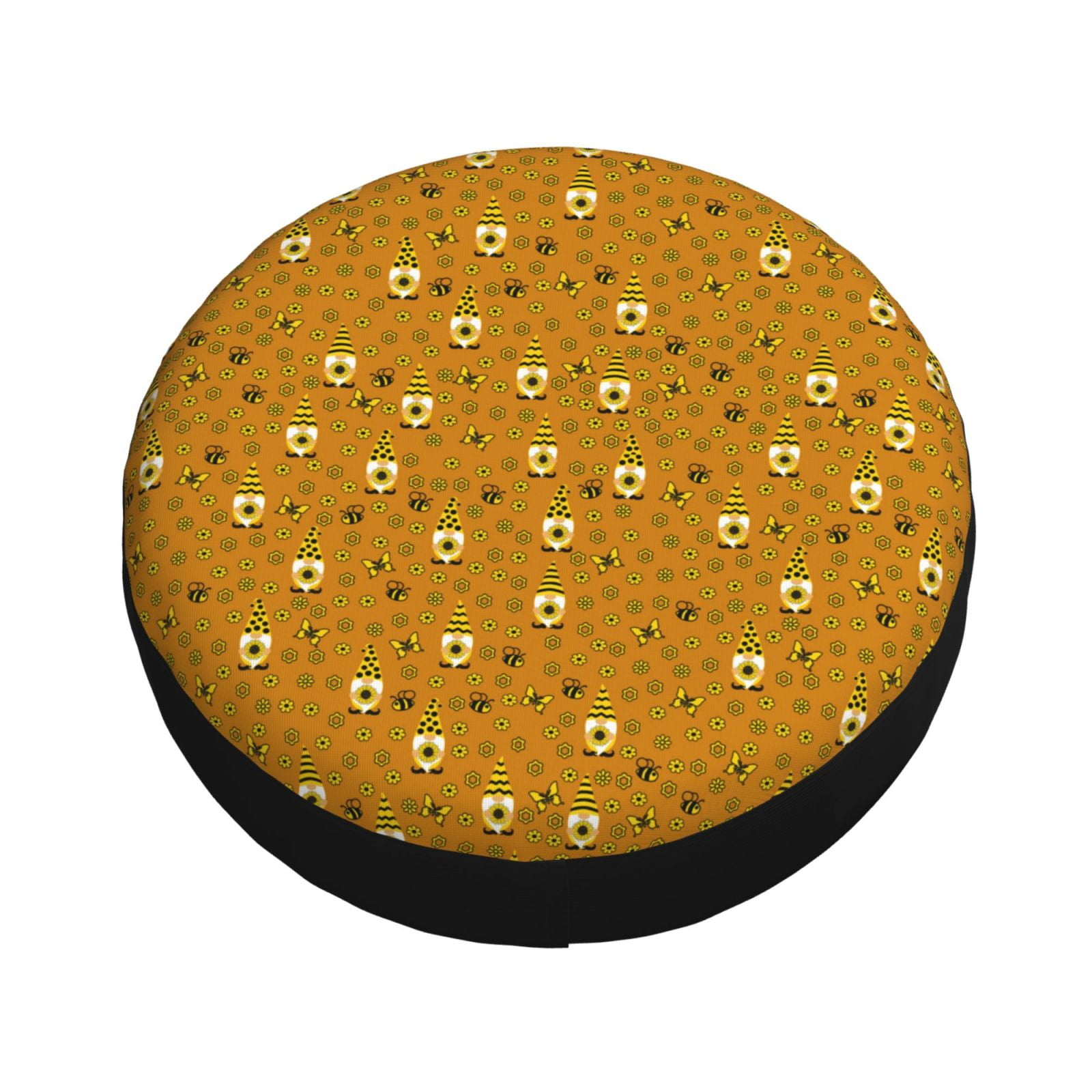 Fotbe Honey Bee Gnomes Spare Tire Cover Thickening Universal Fit for ...