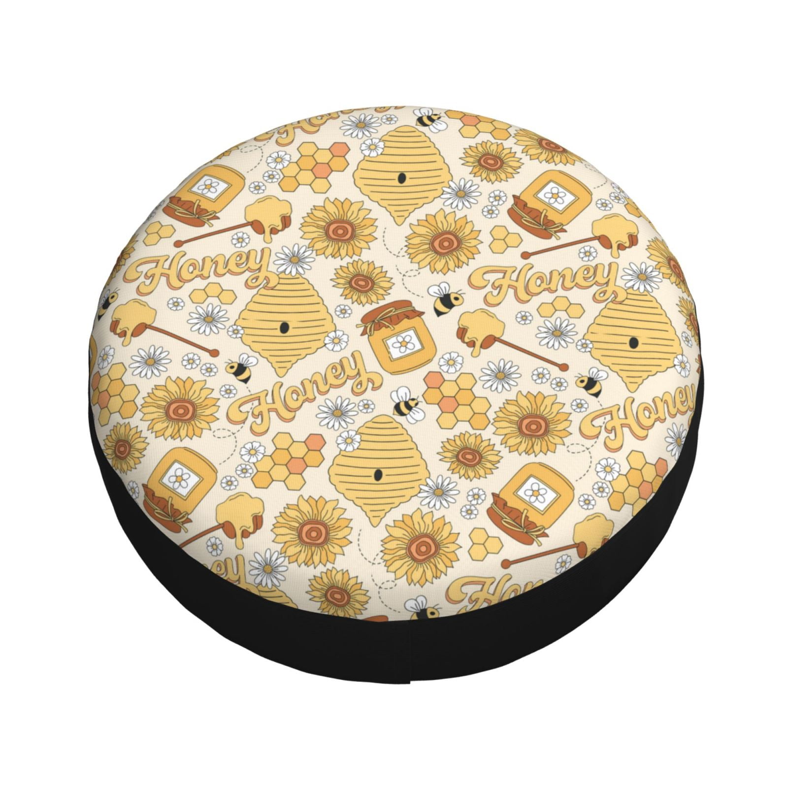 Fotbe Honey Honeycomb Spare Tire Cover Thickening Universal Fit for ...