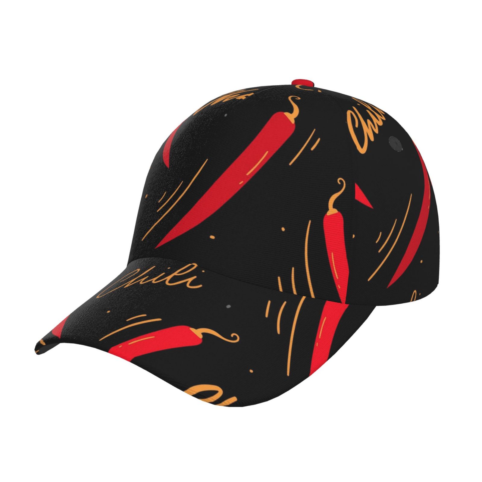 Fotbe Hot Chili Baseball Cap, Hot Chili Print Dad Hat,Outdoor Hat ...
