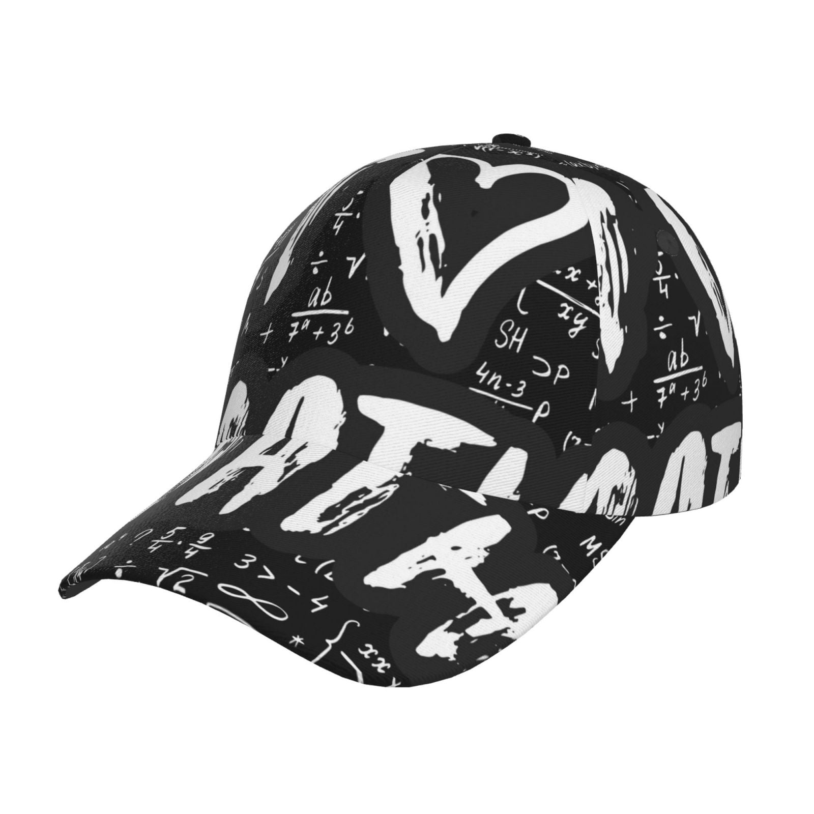 Fotbe I Love Math Baseball Cap, I Love Math Print Dad Hat,Outdoor Hat ...
