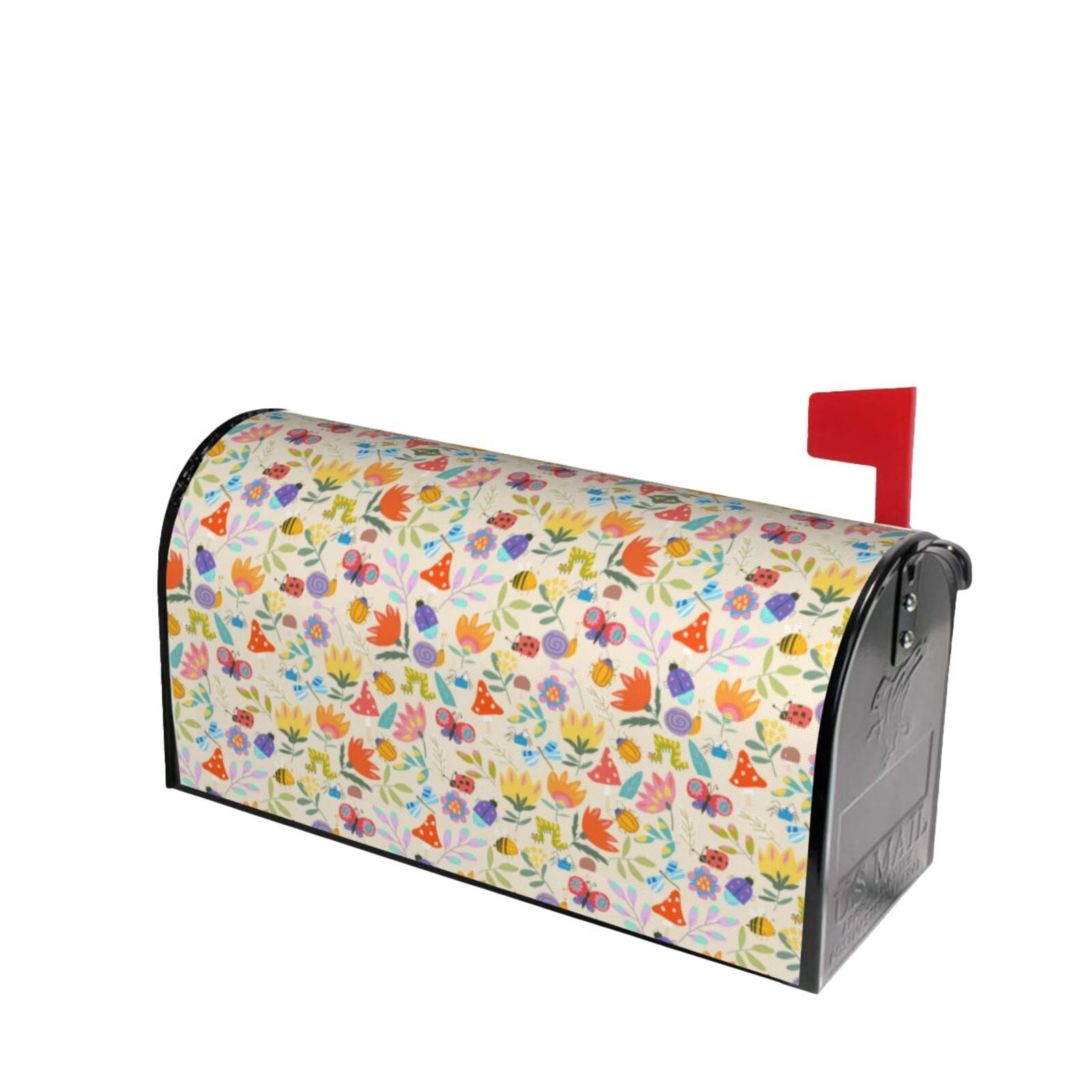 Fotbe Insects In Plants Mailbox Covers Post Letter Box Cover Garden ...