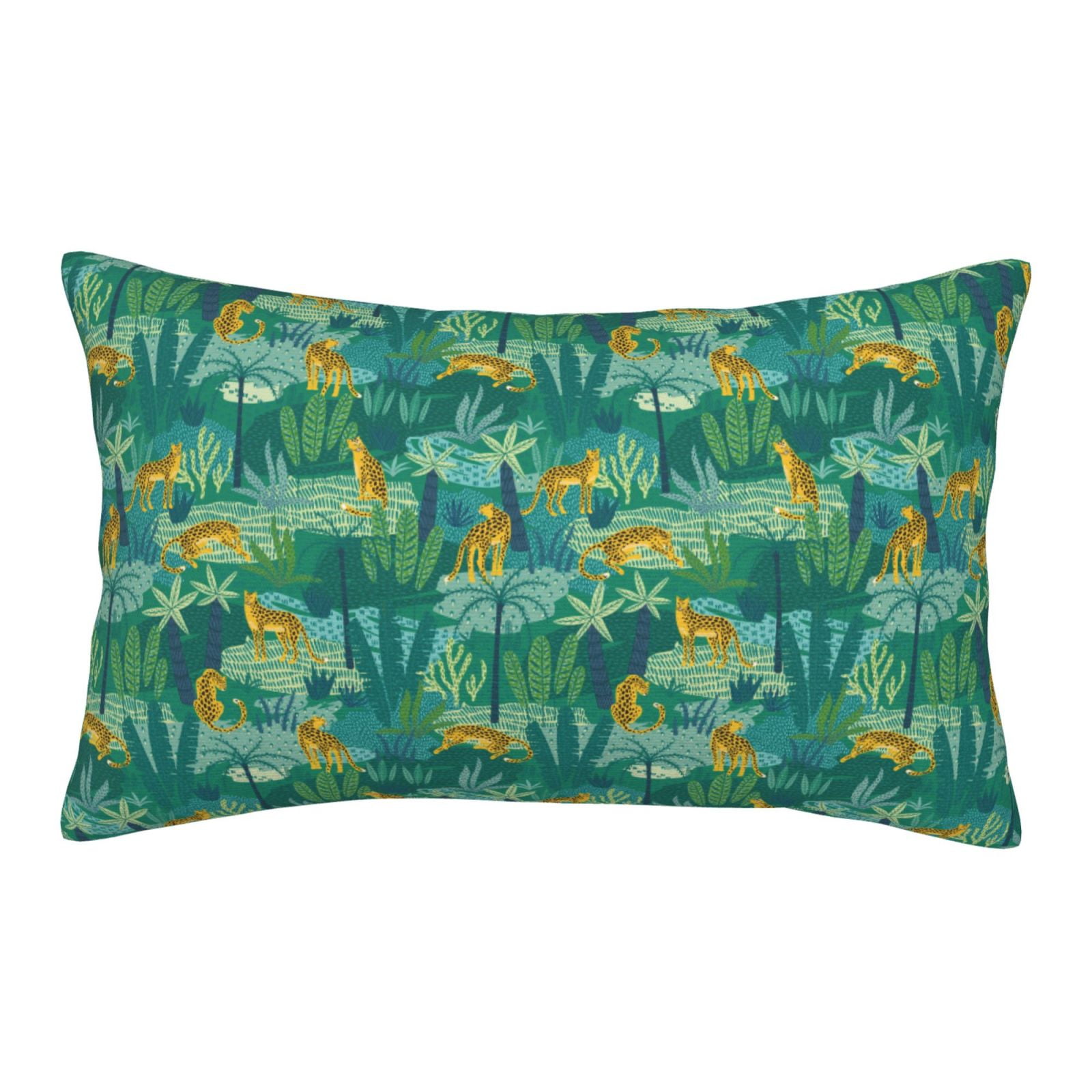Fotbe Jungle Leopard Pillow Cases - Envelope Closure - Luxury, Extra ...