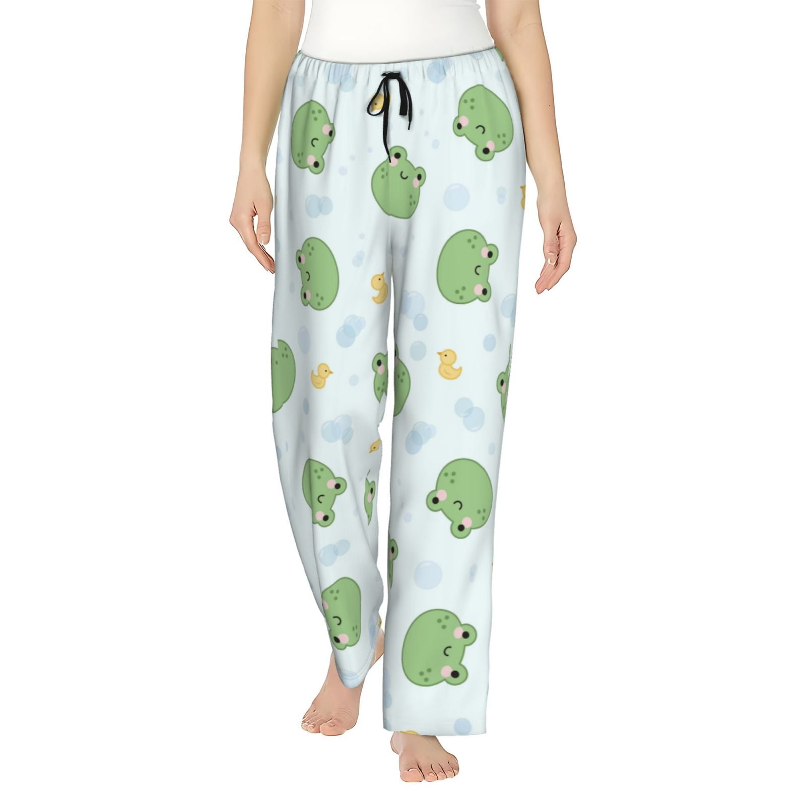 Fotbe Kawaii Frogs Women's Pajama Pants,Sleepwear Pants,Pj Bottoms ...