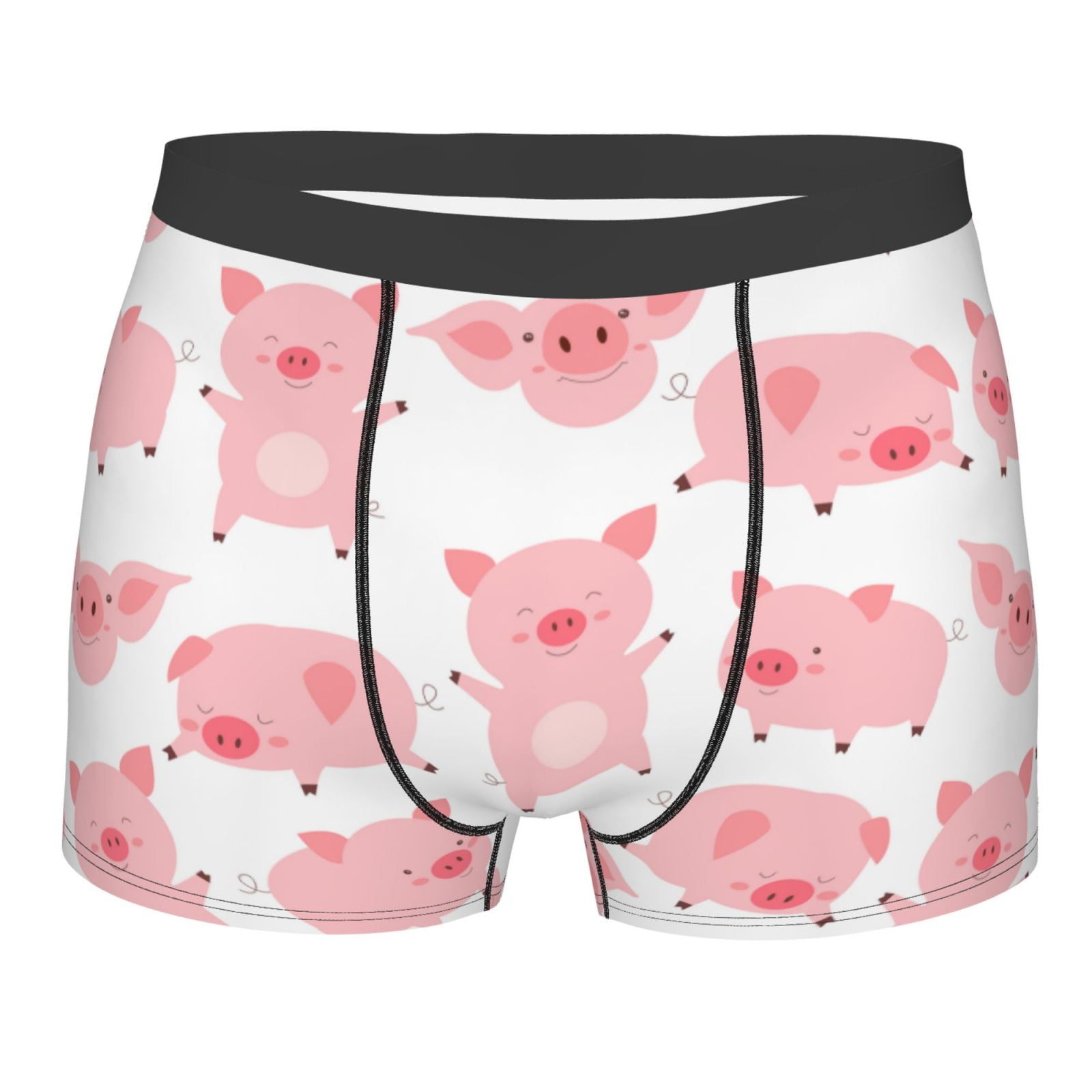 Fotbe Kawaii Pigs Men’s Total Support Pouch Boxer Briefs, X-Temp ...