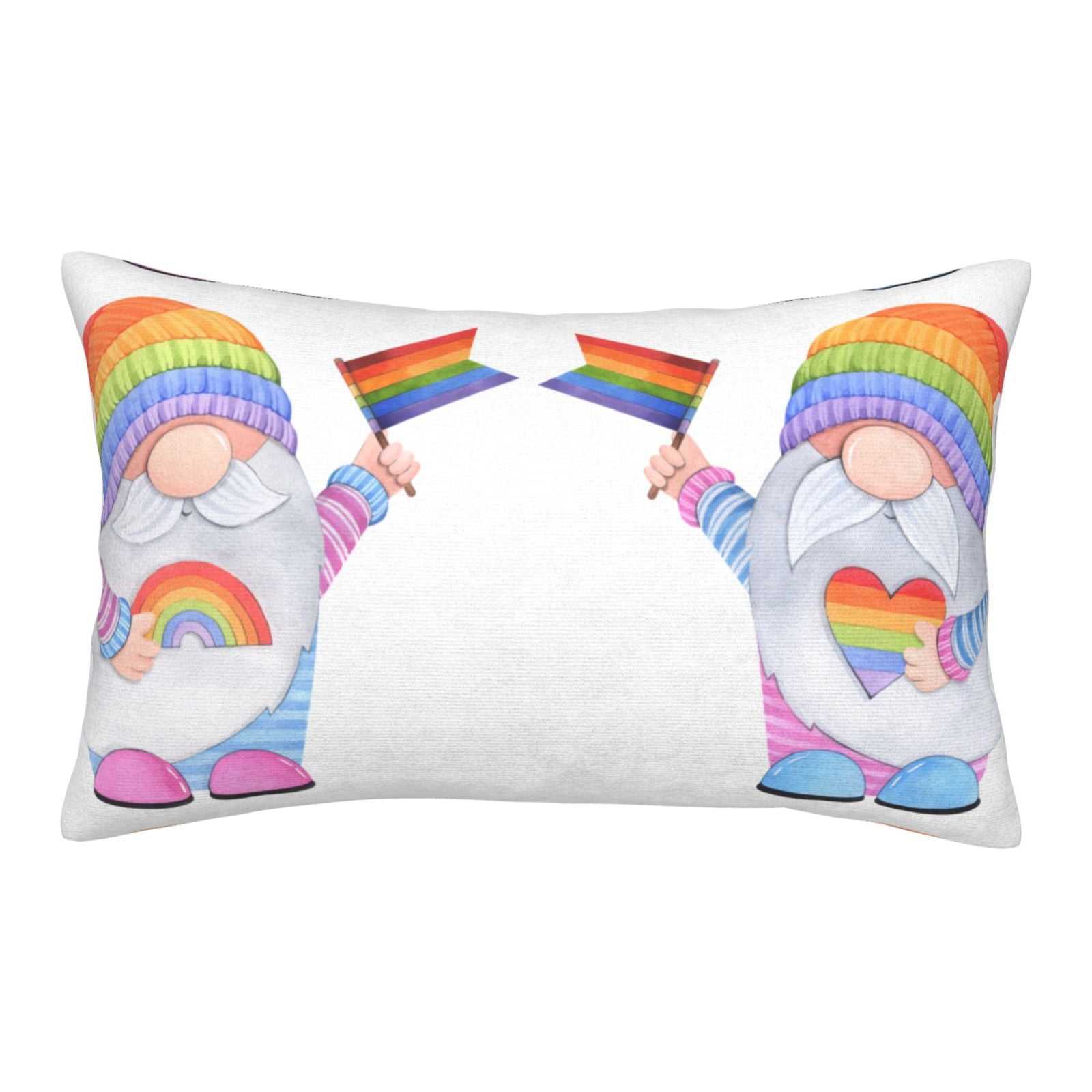 Fotbe LGBT Gnomes Pillow Cases - Envelope Closure - Luxury, Extra Soft ...