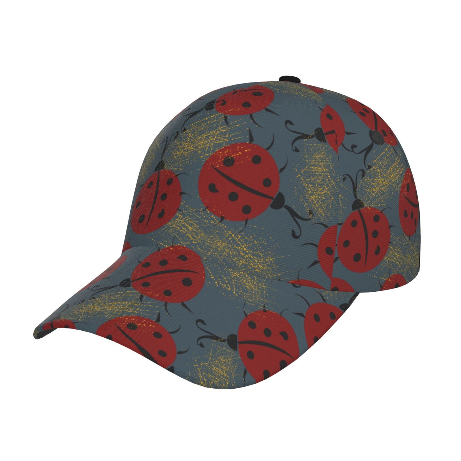 Fotbe Ladybug Baseball Cap, Ladybug Print Dad Hat,Outdoor Hat ...