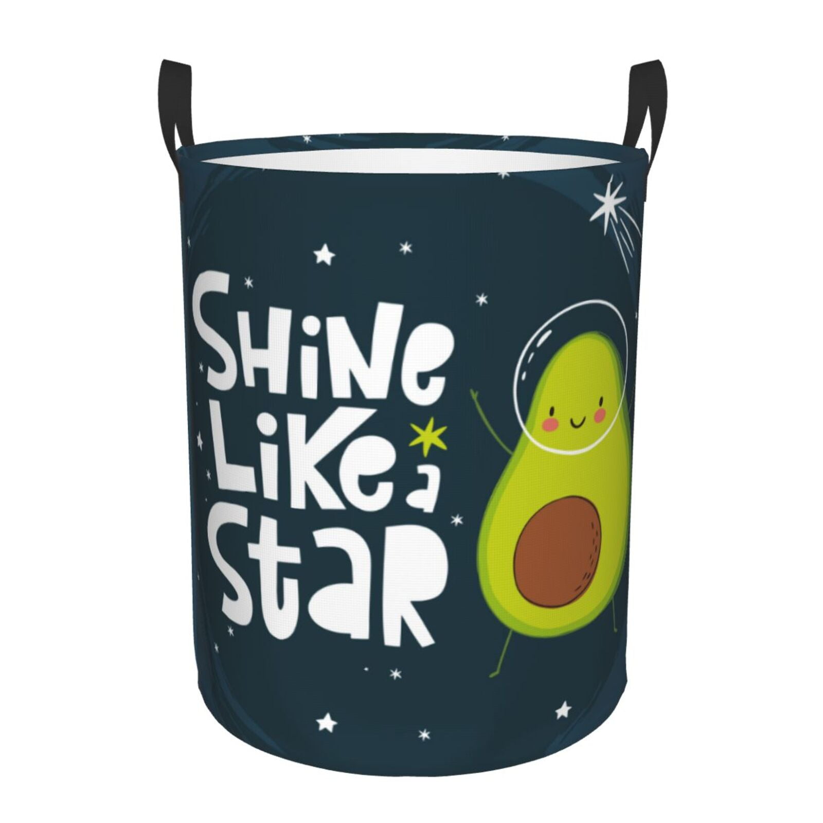 Fotbe Laundry Hamper With Durable Leather Laundry Basket Avocado In ...