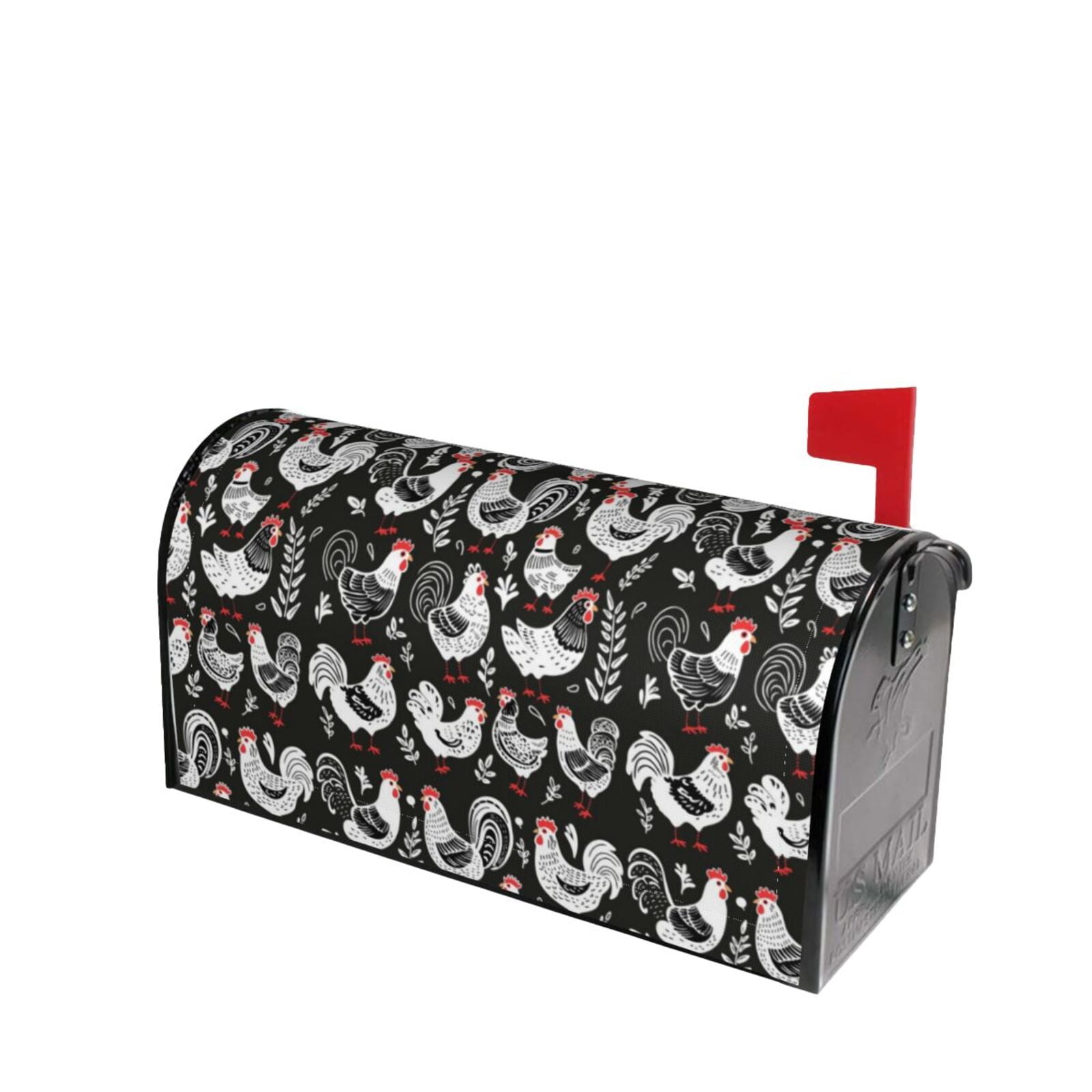 Fotbe Laying Hens And Roosters Mailbox Covers Post Letter Box Cover ...