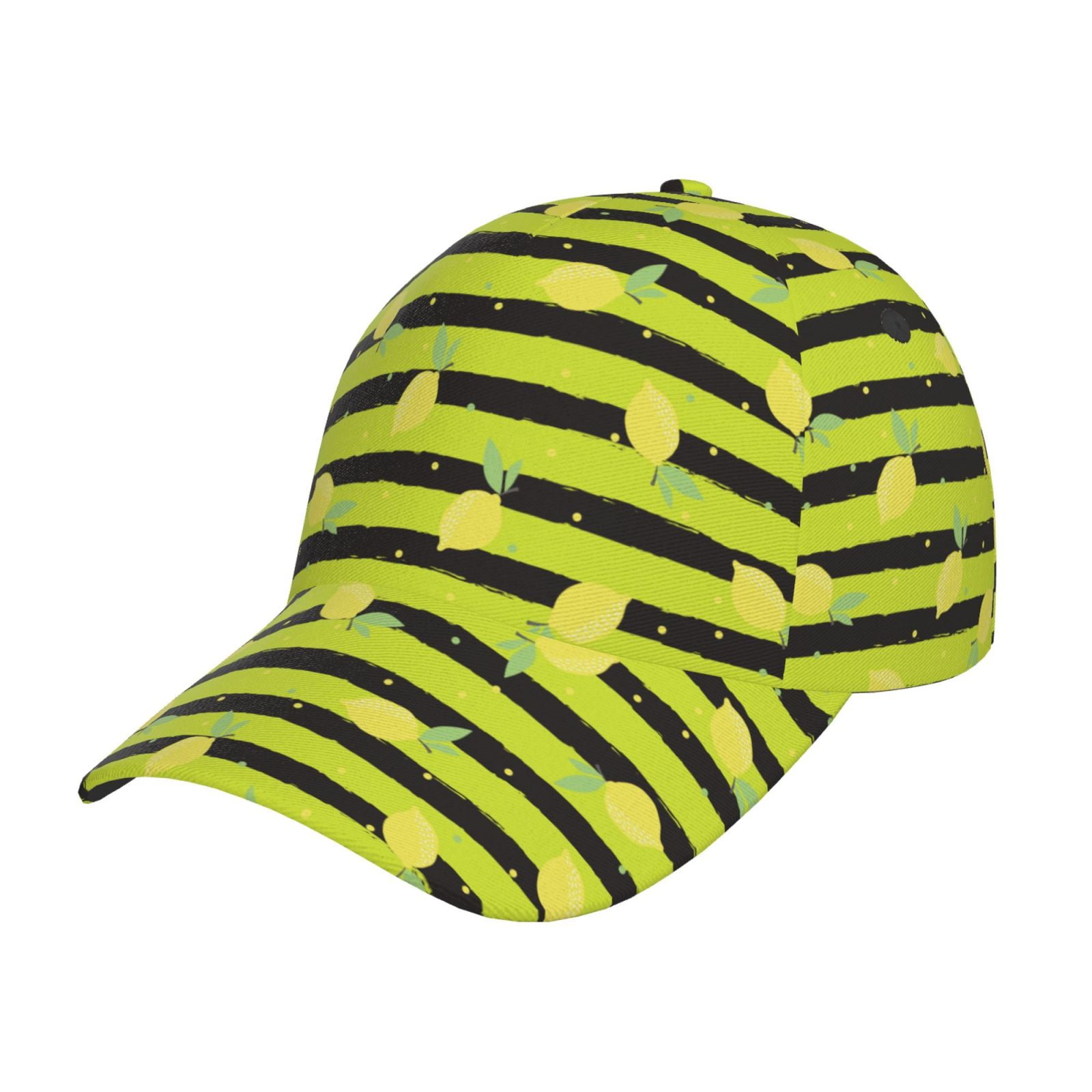 Fotbe Lemon Baseball Cap, Lemon Print Dad Hat,Outdoor Hat,Adjustable ...