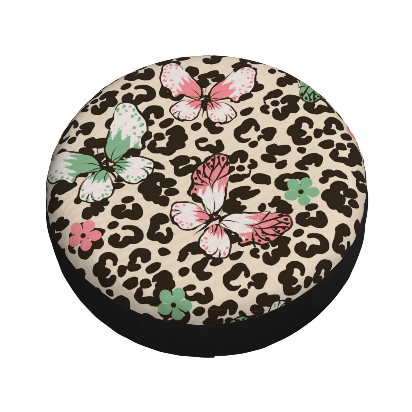 Fotbe Leopard Dots Spare Tire Cover Thickening Universal Fit for Jeep ...