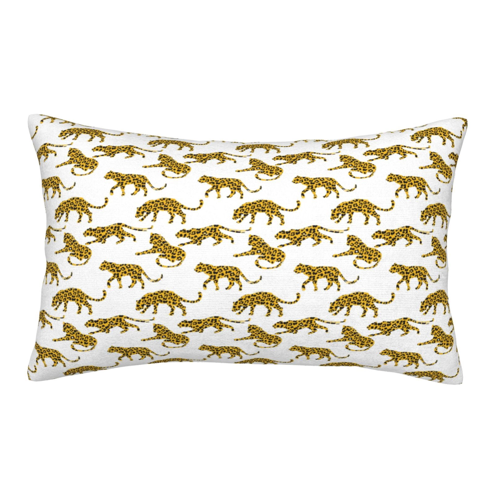 Fotbe Leopard Print Pillow Cases - Envelope Closure - Luxury, Extra ...
