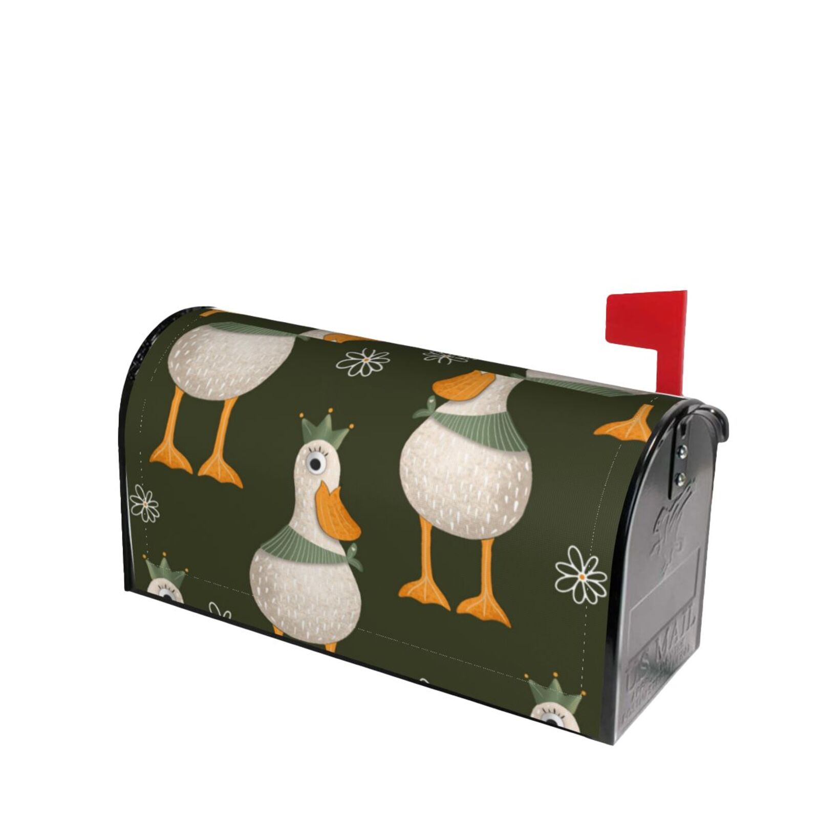 Fotbe Mallard Ducks Wild Birds Mailbox Covers Post Letter Box Cover ...
