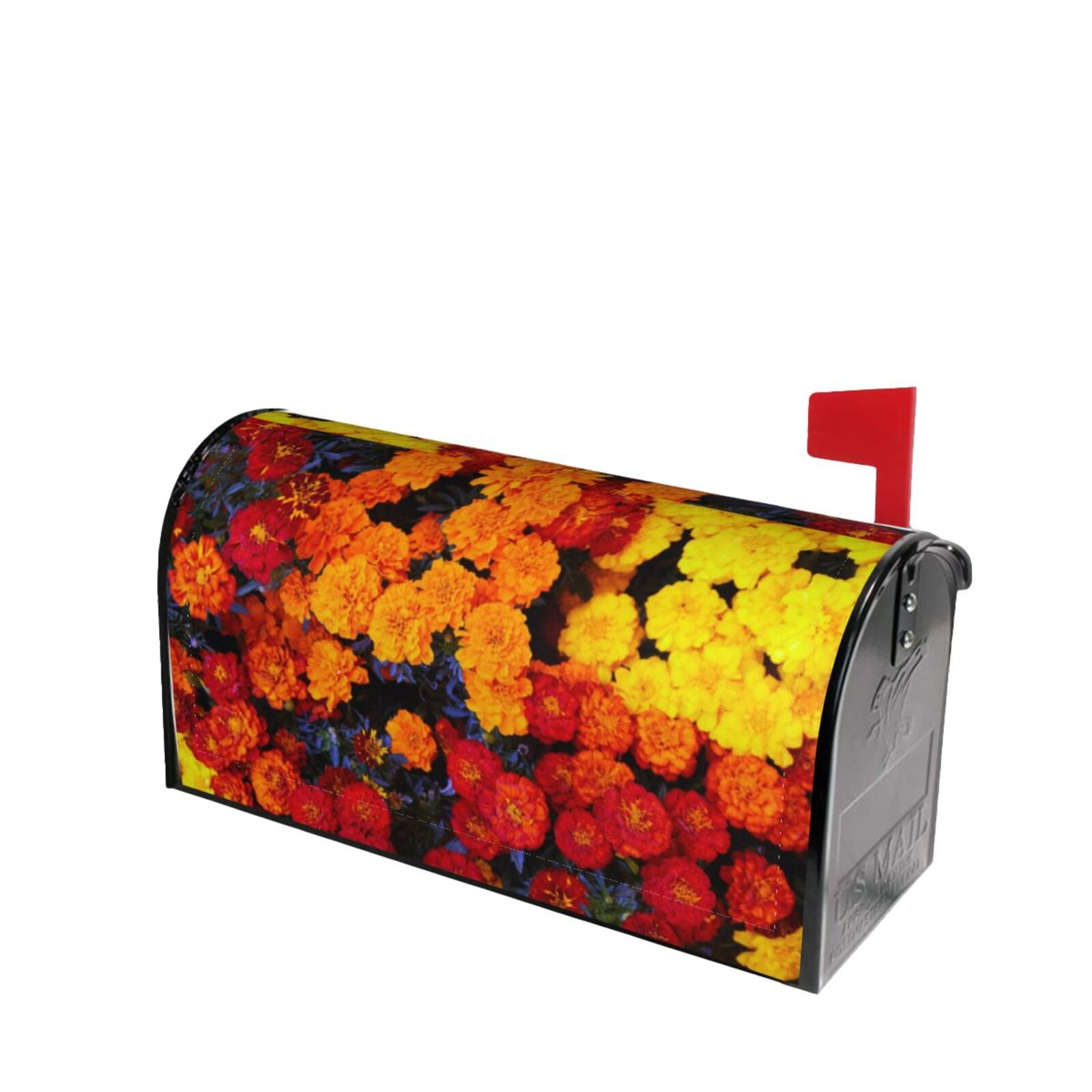 Fotbe Marigold Flowers In Different Colors Mailbox Covers Post Letter ...
