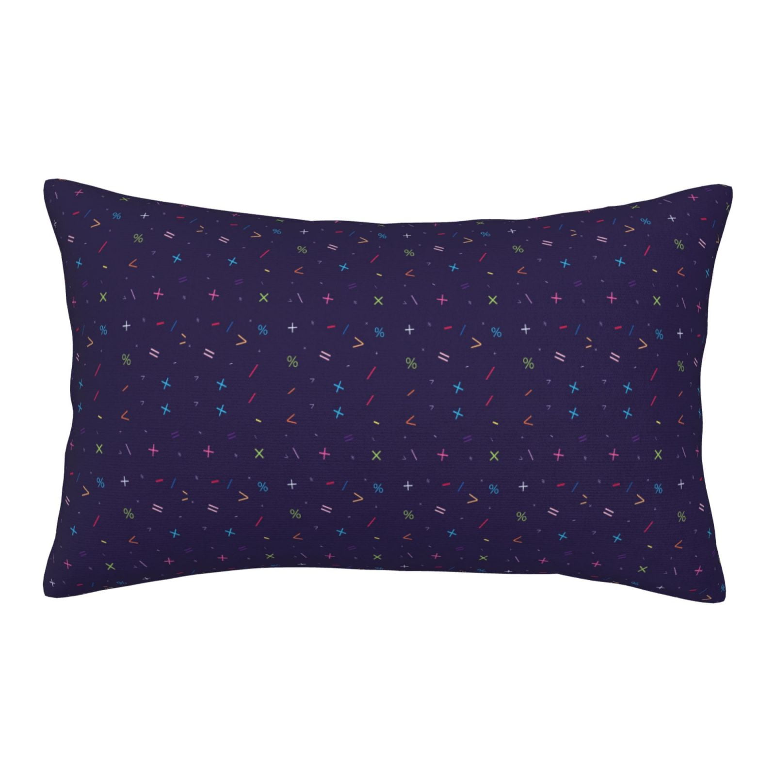 Fotbe Mathematical Symbols Pillow Cases - Envelope Closure - Luxury ...
