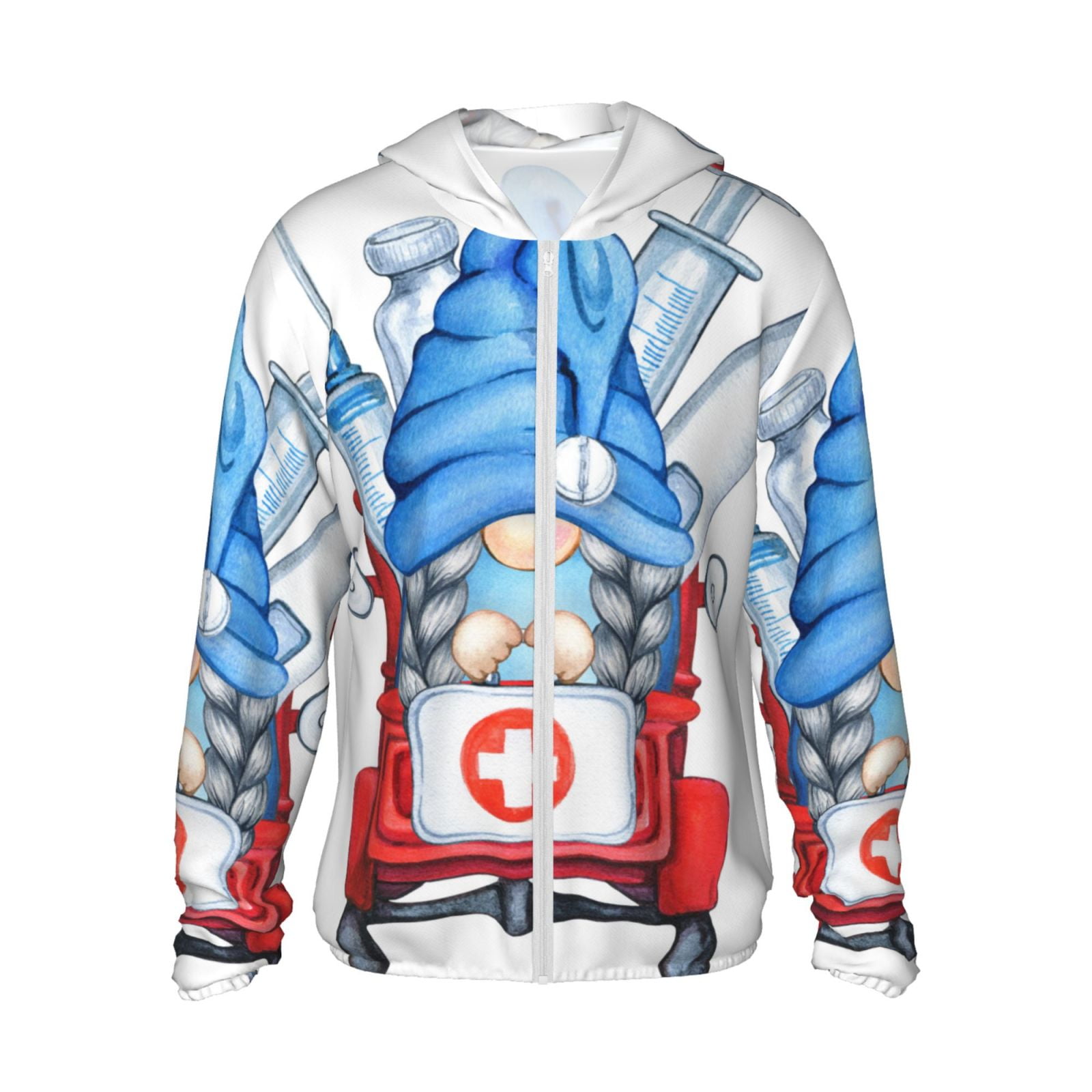 Fotbe Medicine Gnome Truck Red Men's Women's UPF 50+ Sun Protection ...