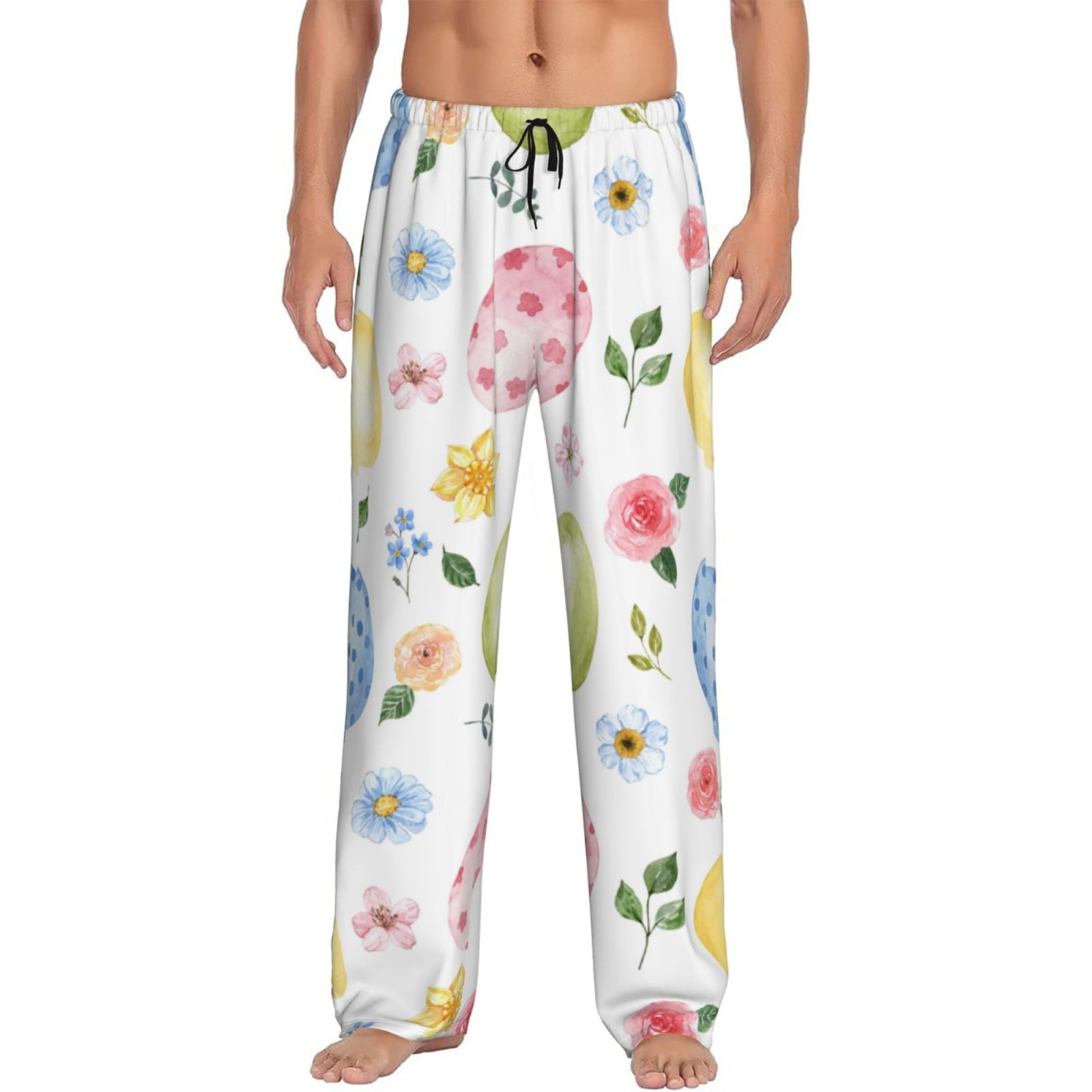 Fotbe Men'S Easter Egg3classic Pajama Pants With Elastic Waist And ...