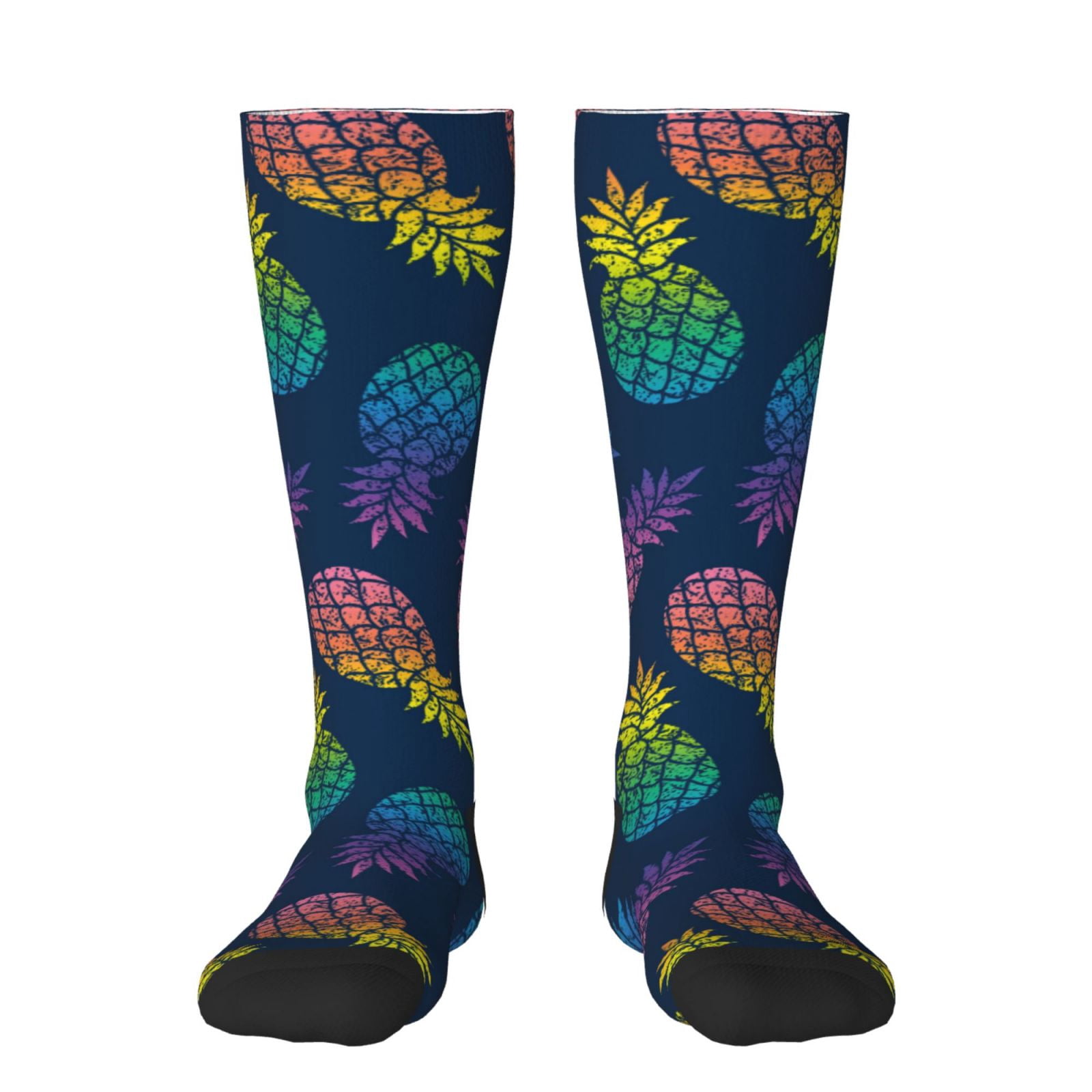 Fotbe Men'S Women'S Funny Abstract Bright Pineapple Fruit Retro Dress ...