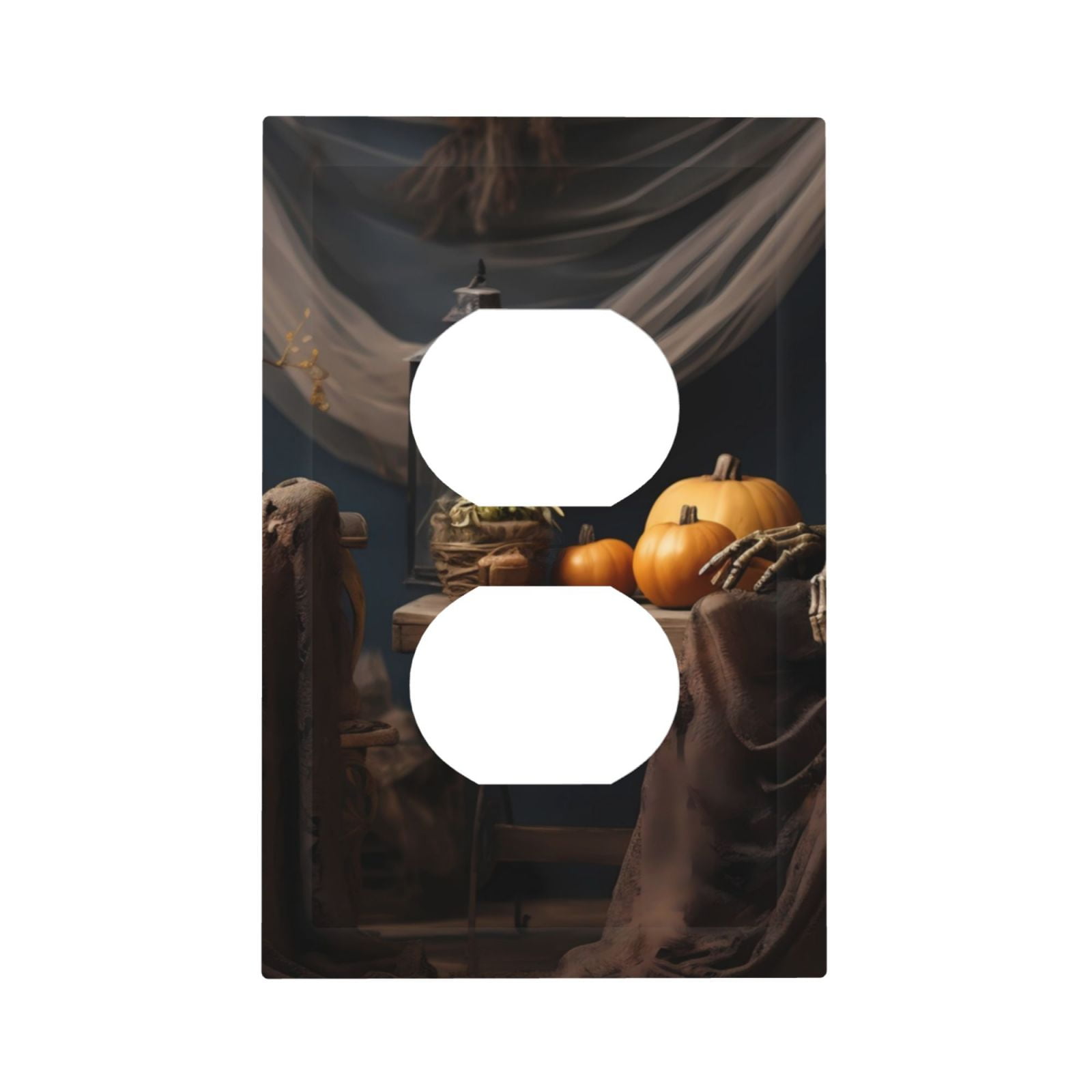 Fotbe Modern Skull Sisters Print Duplex Receptacle Wall Plate, 1-Gang 5 ...