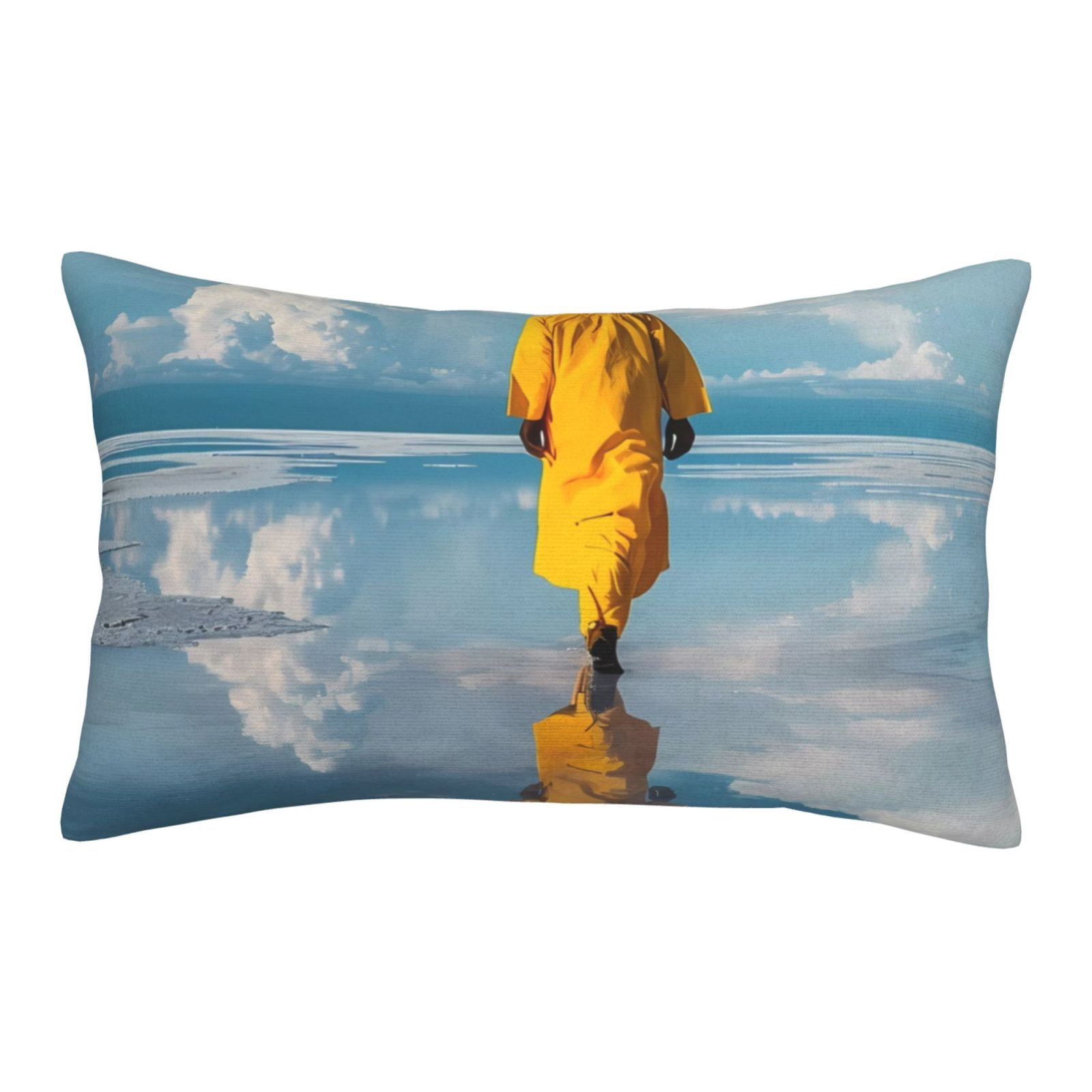 Fotbe Monk Walking On Water Pillow Cases - Envelope Closure - Luxury ...