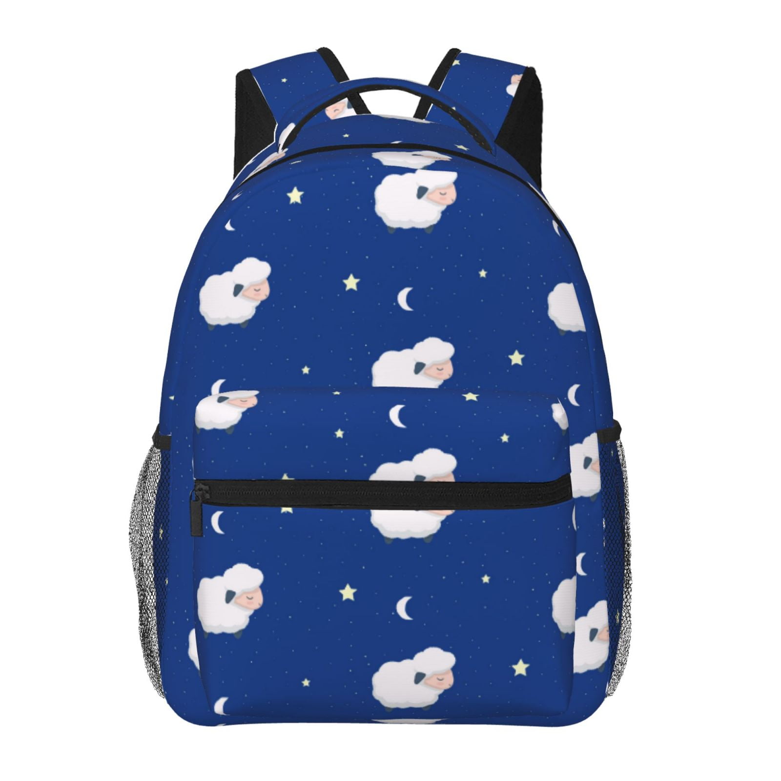 Fotbe Moon Lamb Pattern Casual Backpack for School, Travel, and Outdoor ...