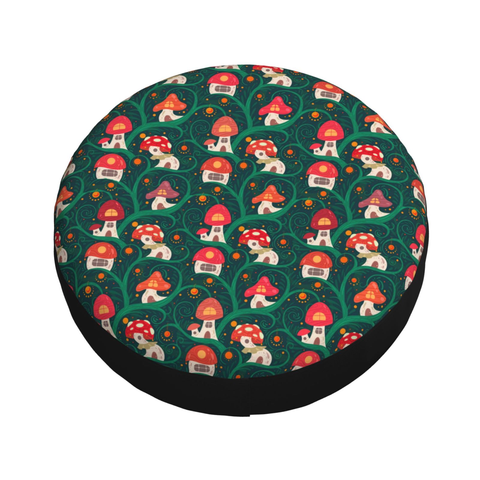 Fotbe Mushroom House Spare Tire Cover Thickening Universal Fit for Jeep ...