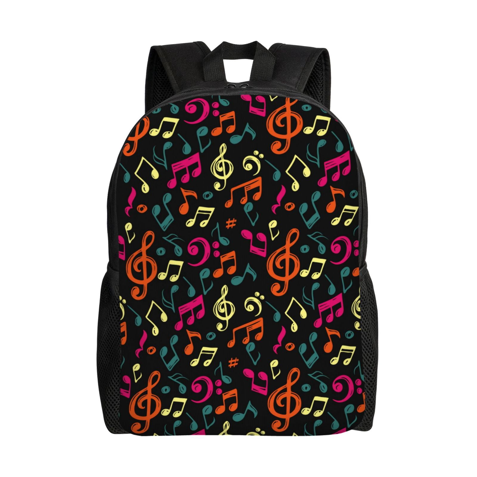 Fotbe Music Notes Travel Laptop Backpack, Business Slim Sturdy Laptops ...
