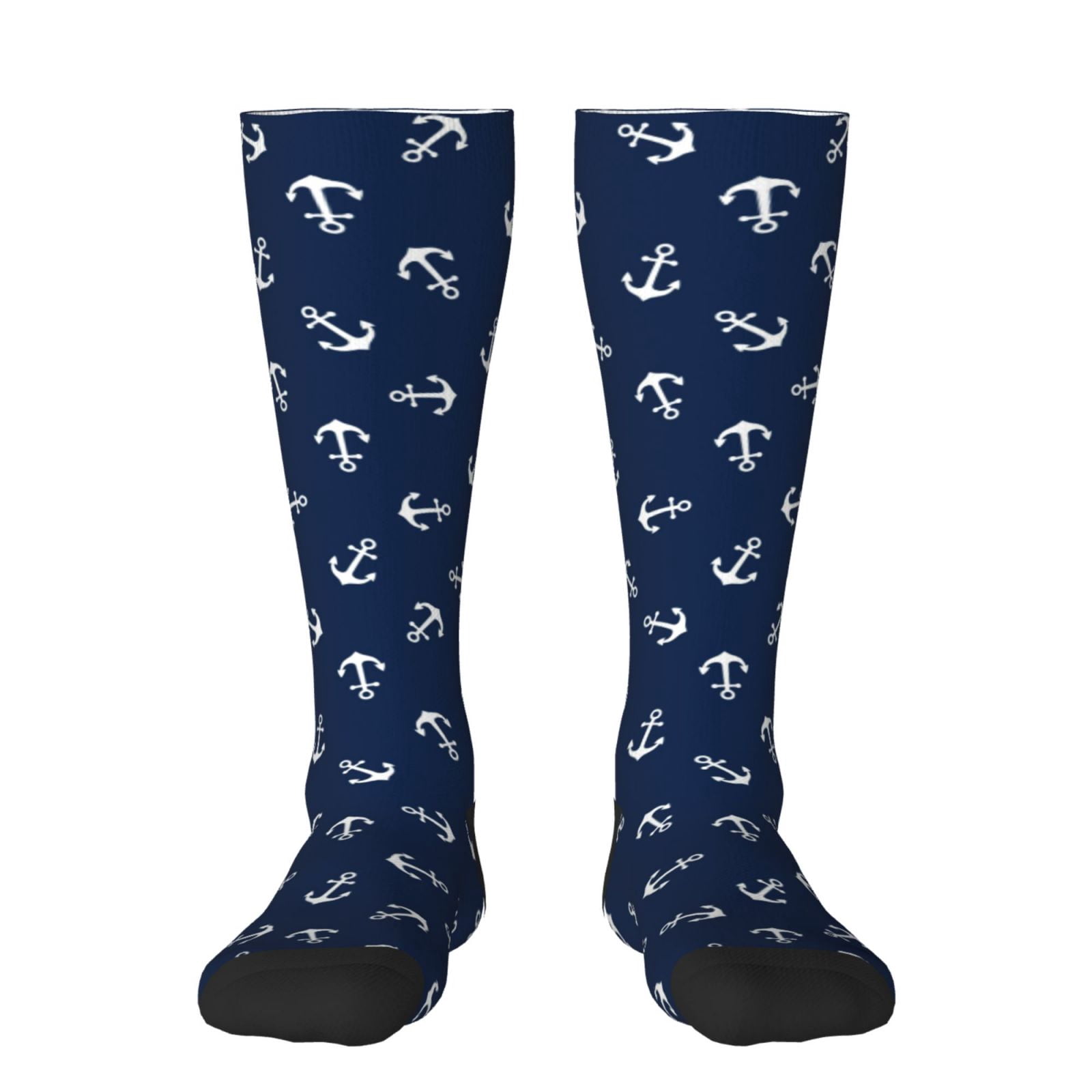 Fotbe Nautical Themed Simple Anchors print Women's Men's Novelty Crew ...