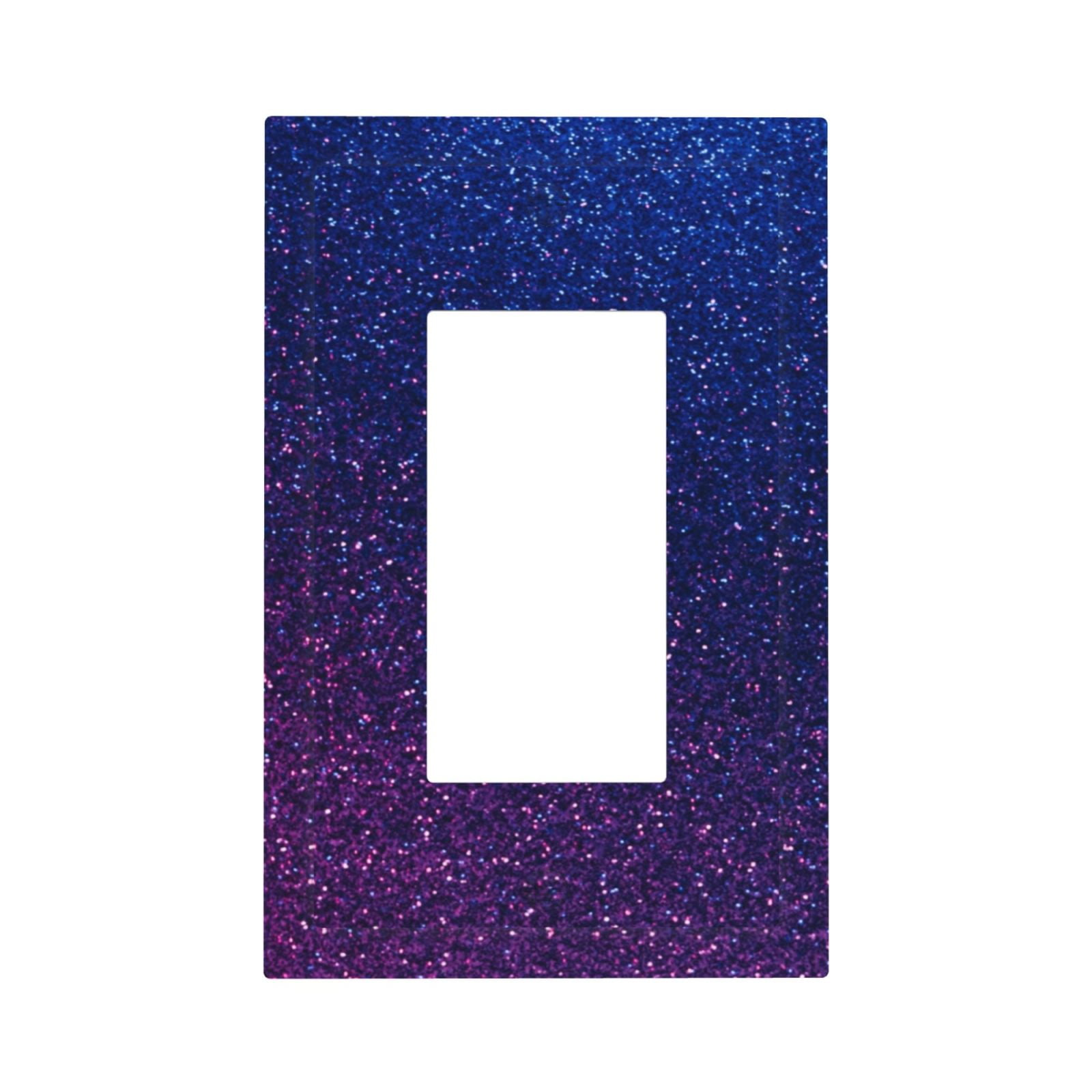 Fotbe Neon Glitter Print Duplex Receptacle Wall Plate, 1-Gang 5.0" x3.0 ...