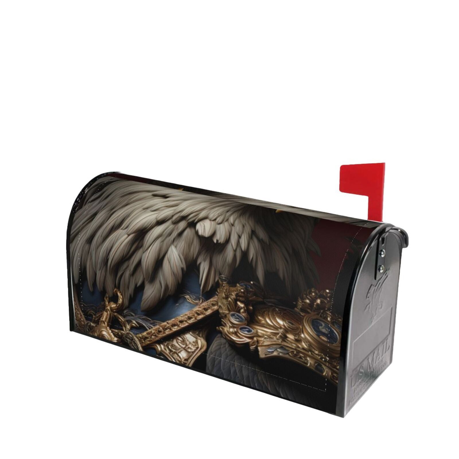 Fotbe Noble Style Bald Eagle Mailbox Covers Post Letter Box Cover ...