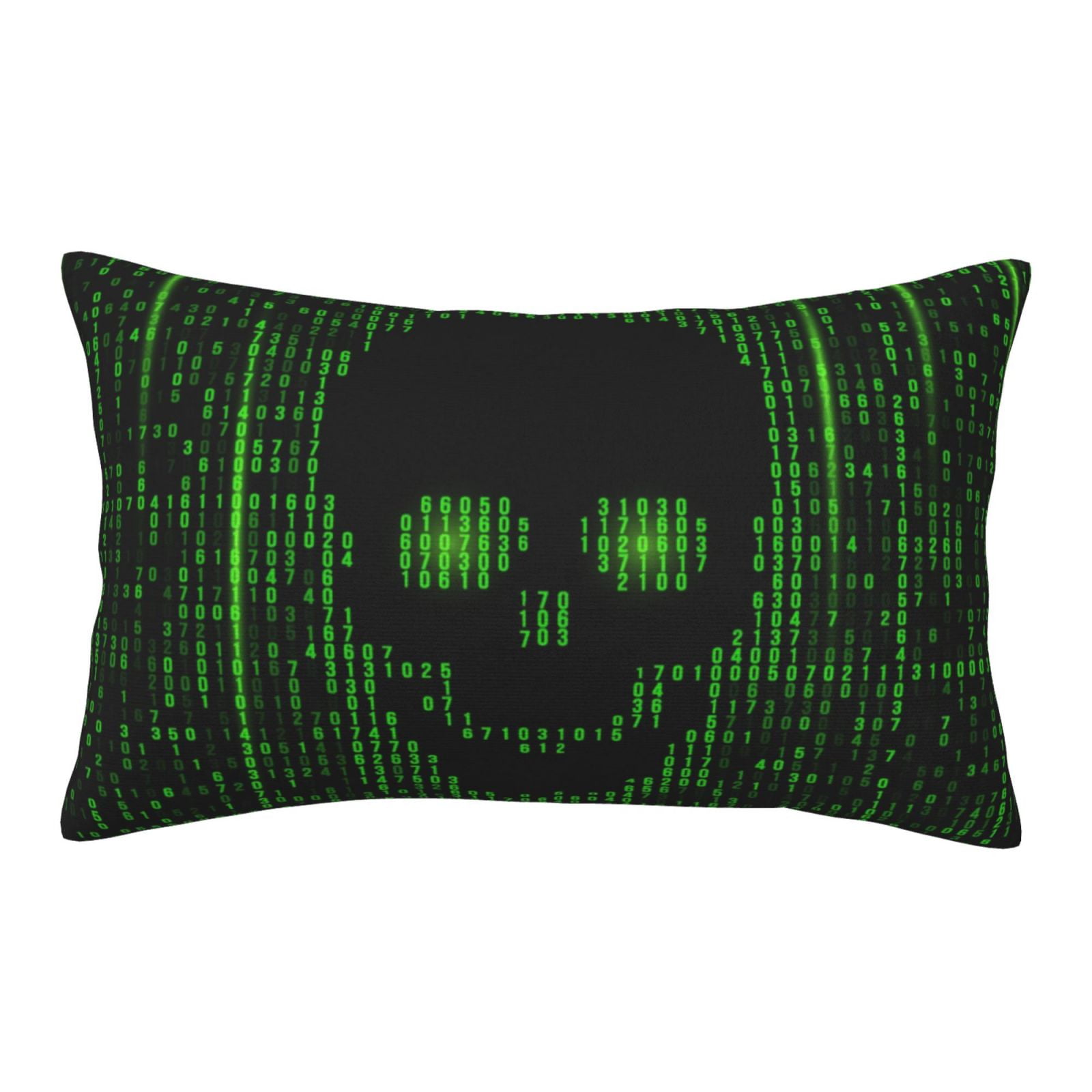 Fotbe Numbers Skull Pillow Cases - Envelope Closure - Luxury, Extra ...