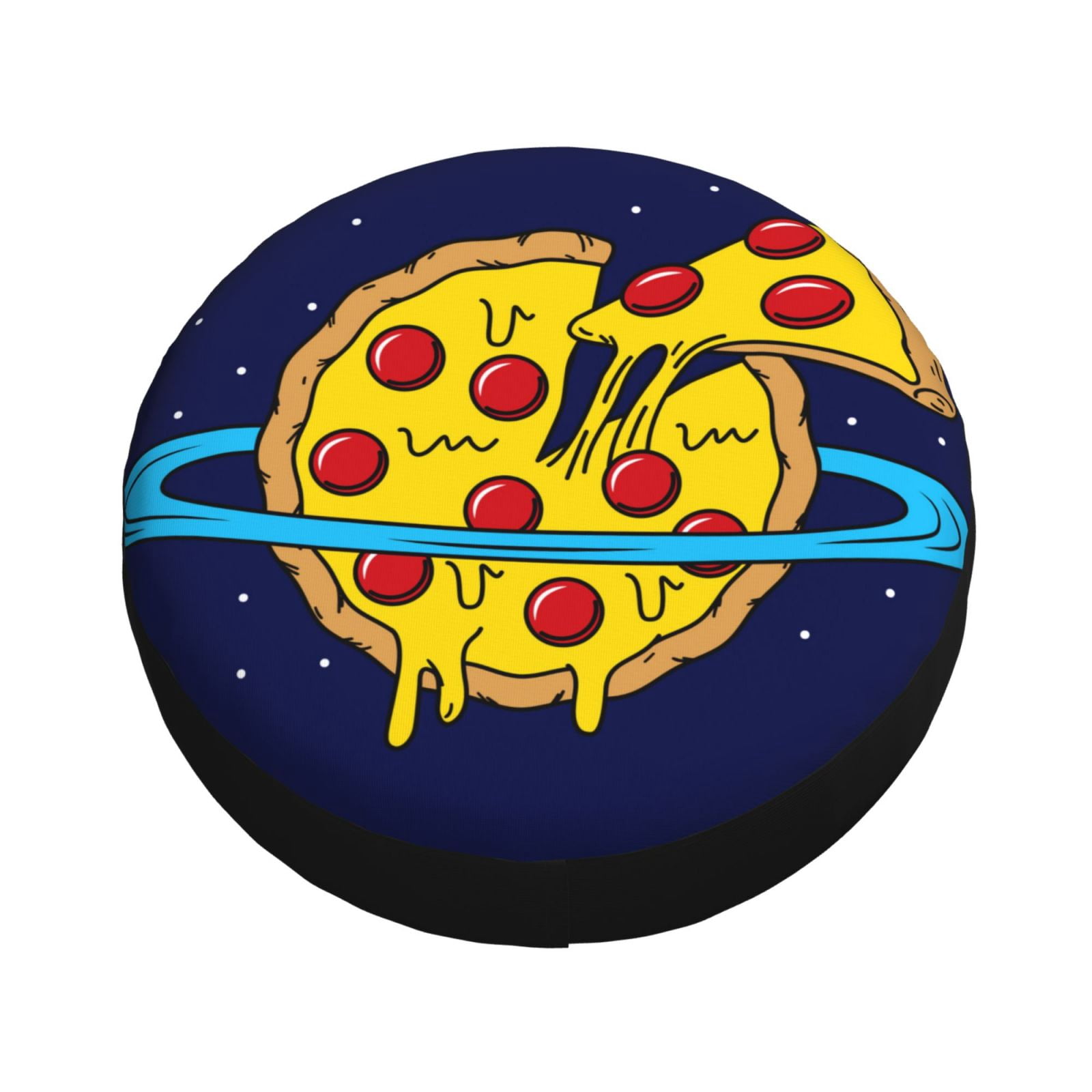 Fotbe PLANETA EN FORMA DE PIZZA Spare Tire Cover Thickening Universal ...
