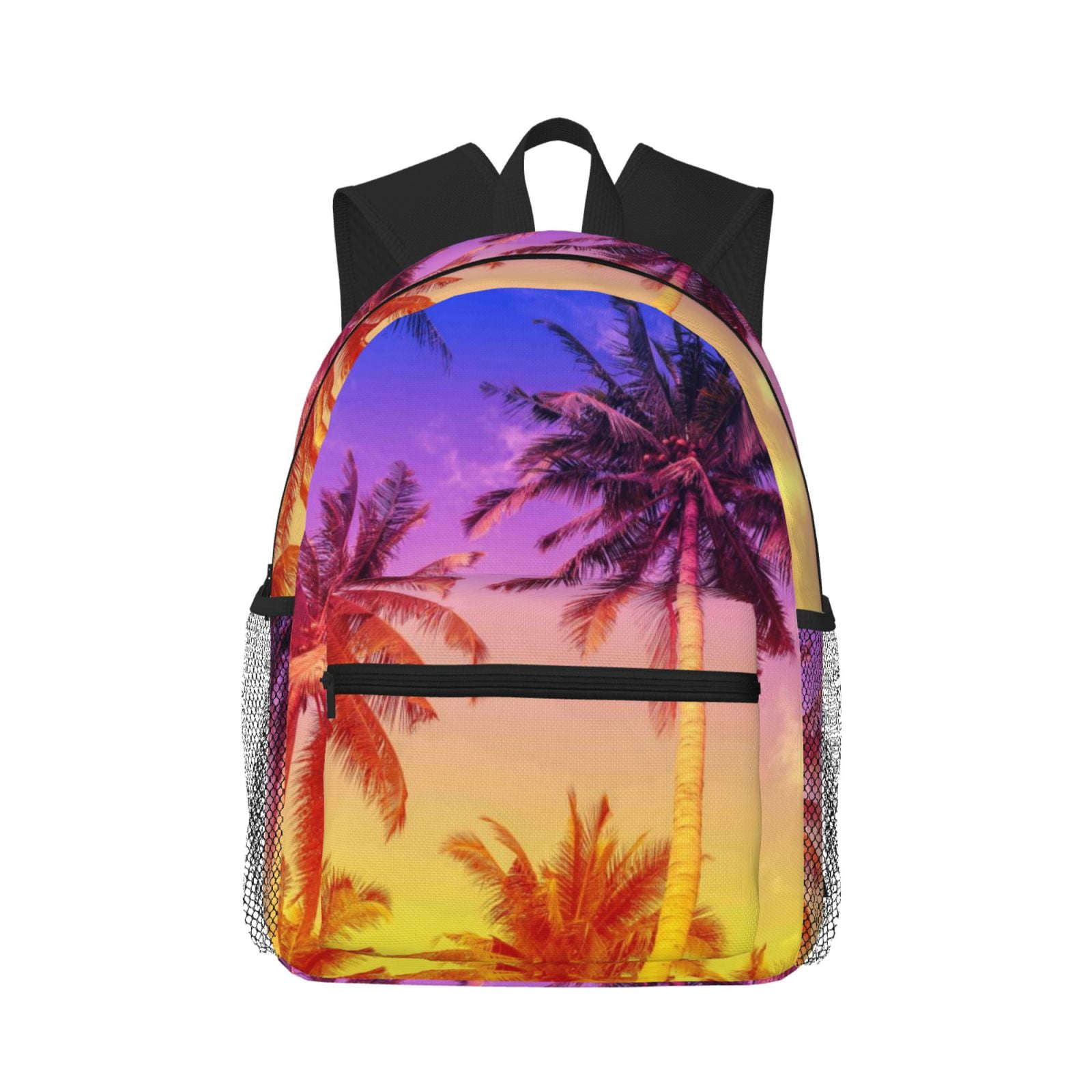 Fotbe Palm Trees at Sunset Lightweight Casual Laptop Backpack for Men ...