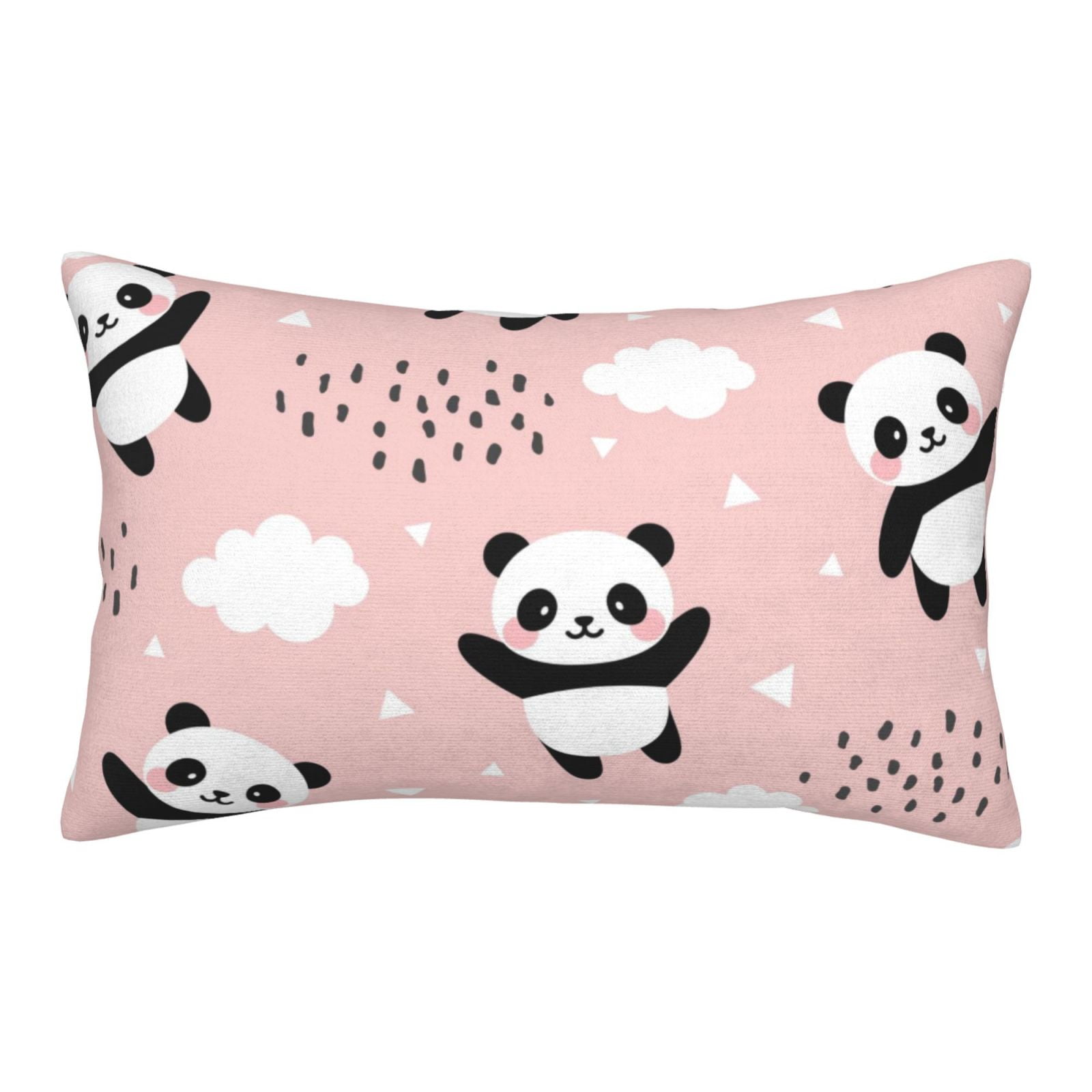 Fotbe Panda Flying in the Sky Between Clouds and Star Pillow Cases ...