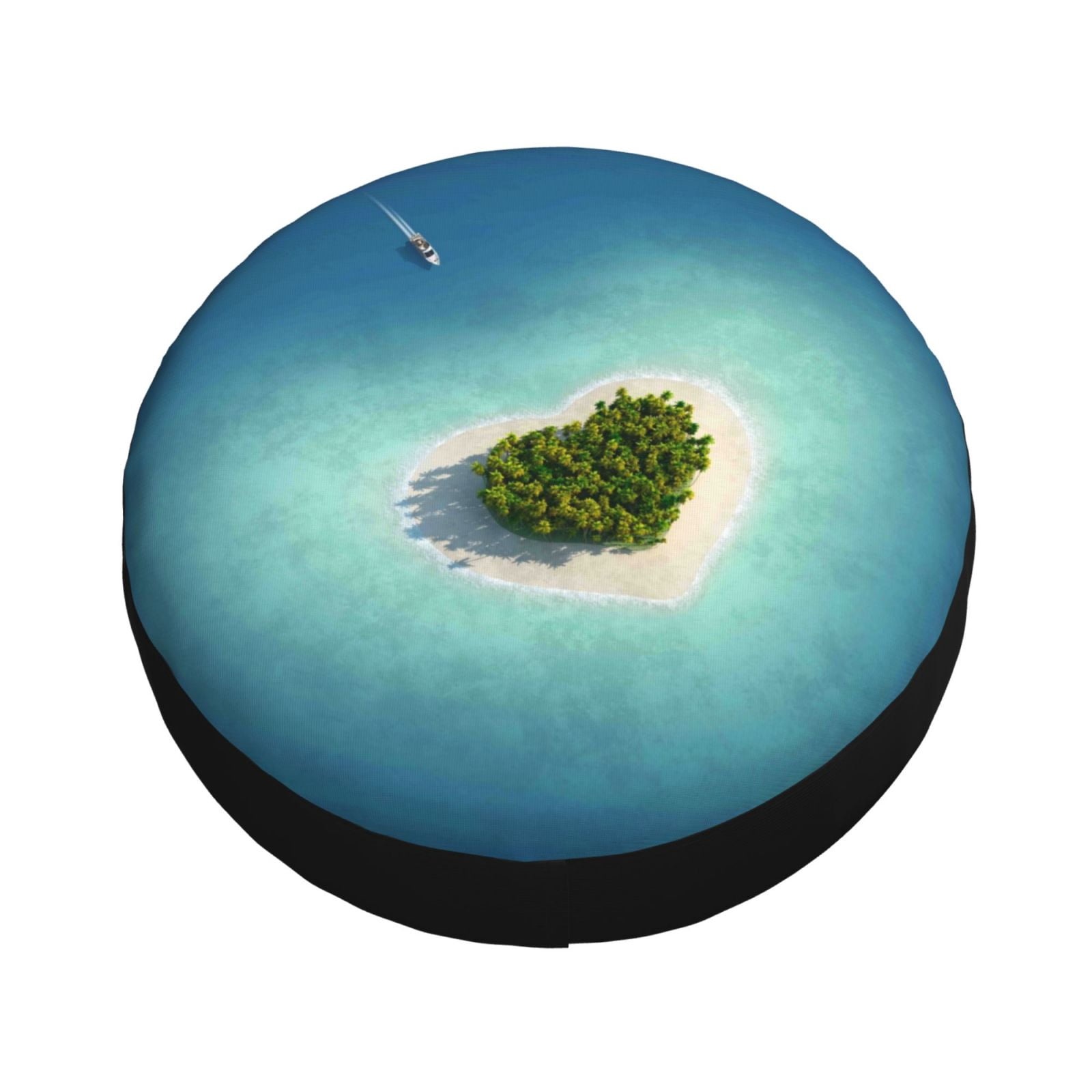 Fotbe Paradise Island Spare Tire Cover Thickening Universal Fit for ...