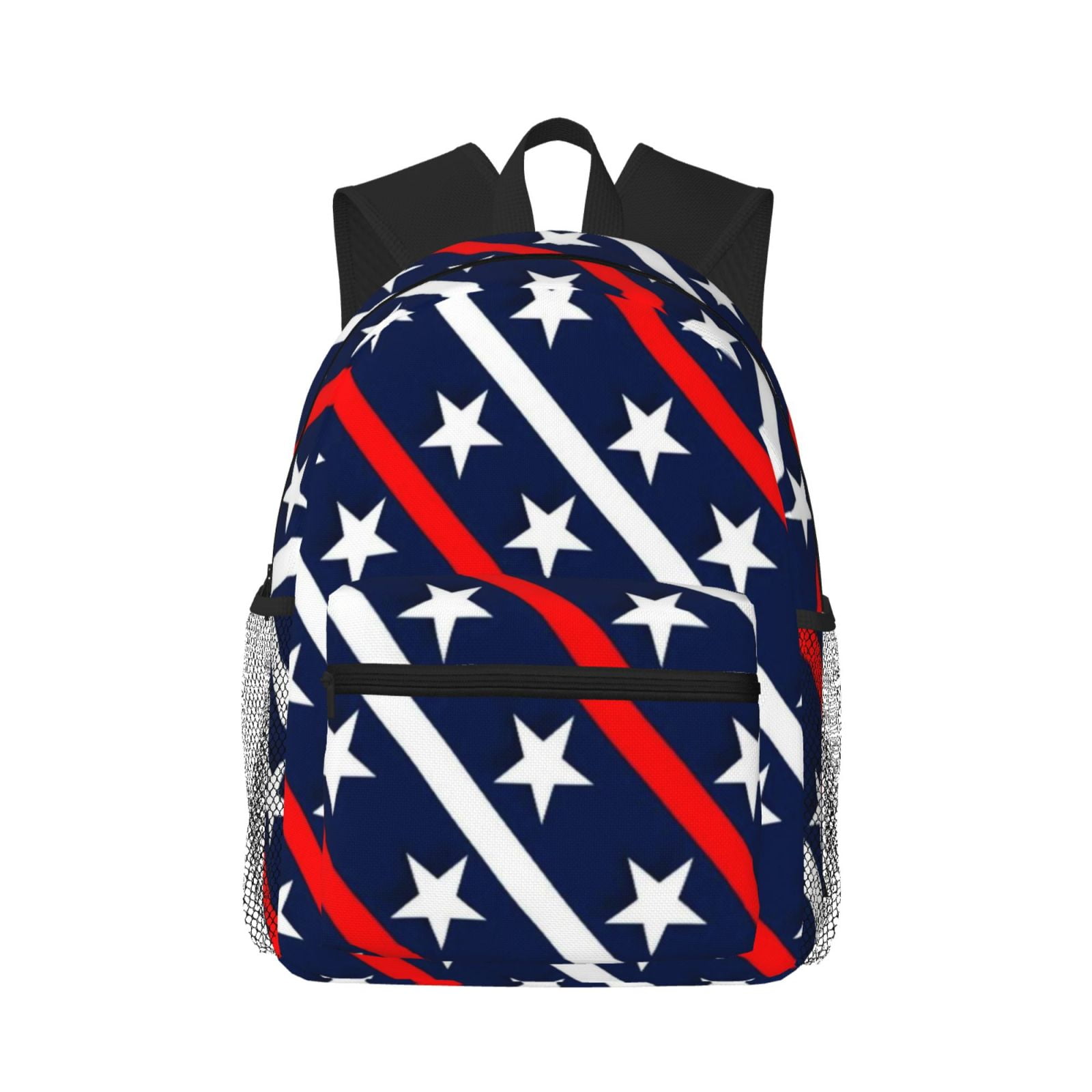 Fotbe Patriotic Star Lightweight Casual Laptop Backpack for Men and ...